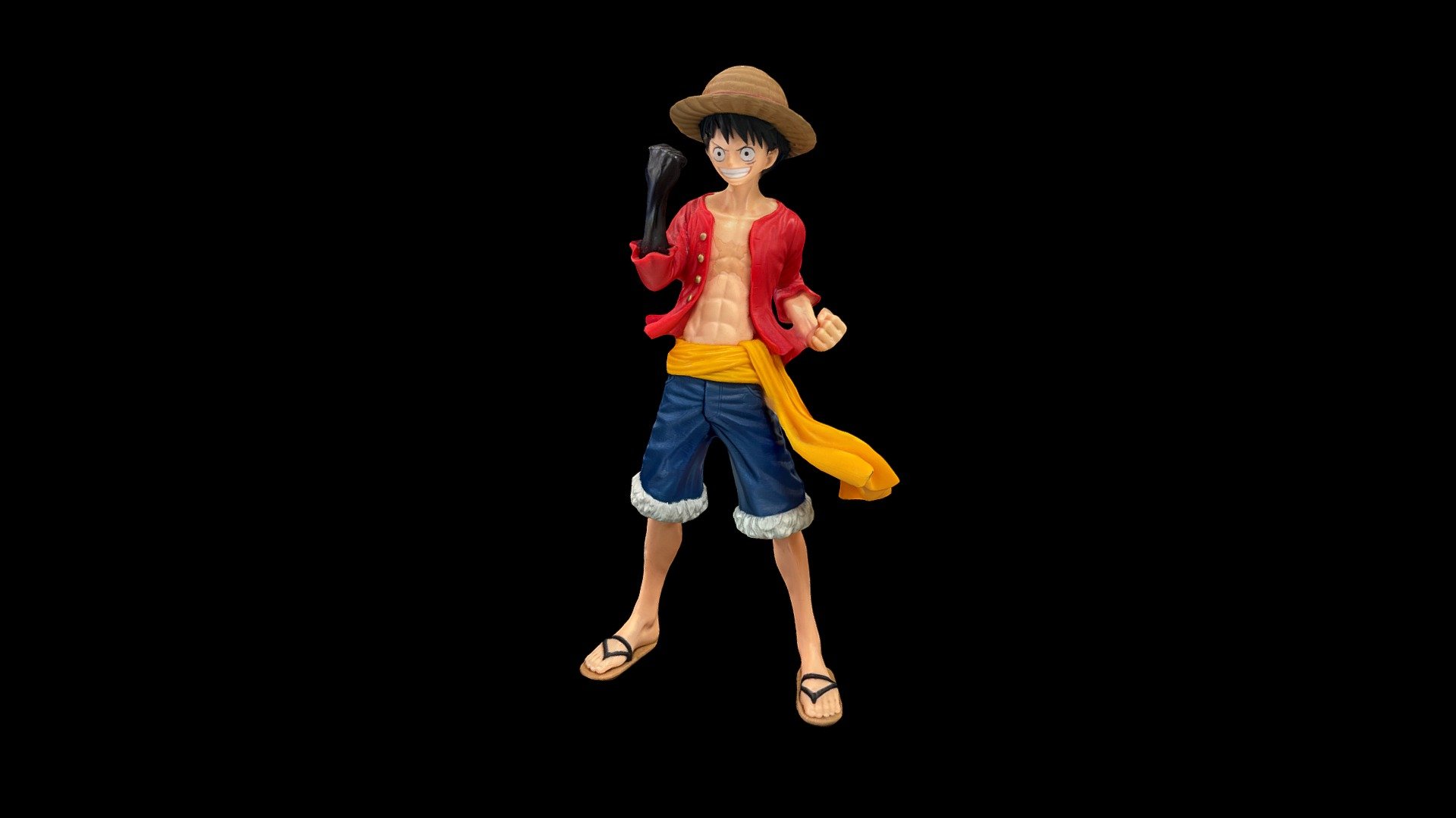 Luffy figure - Buy Royalty Free 3D model by rebuilderai (@RebuilderAI ...