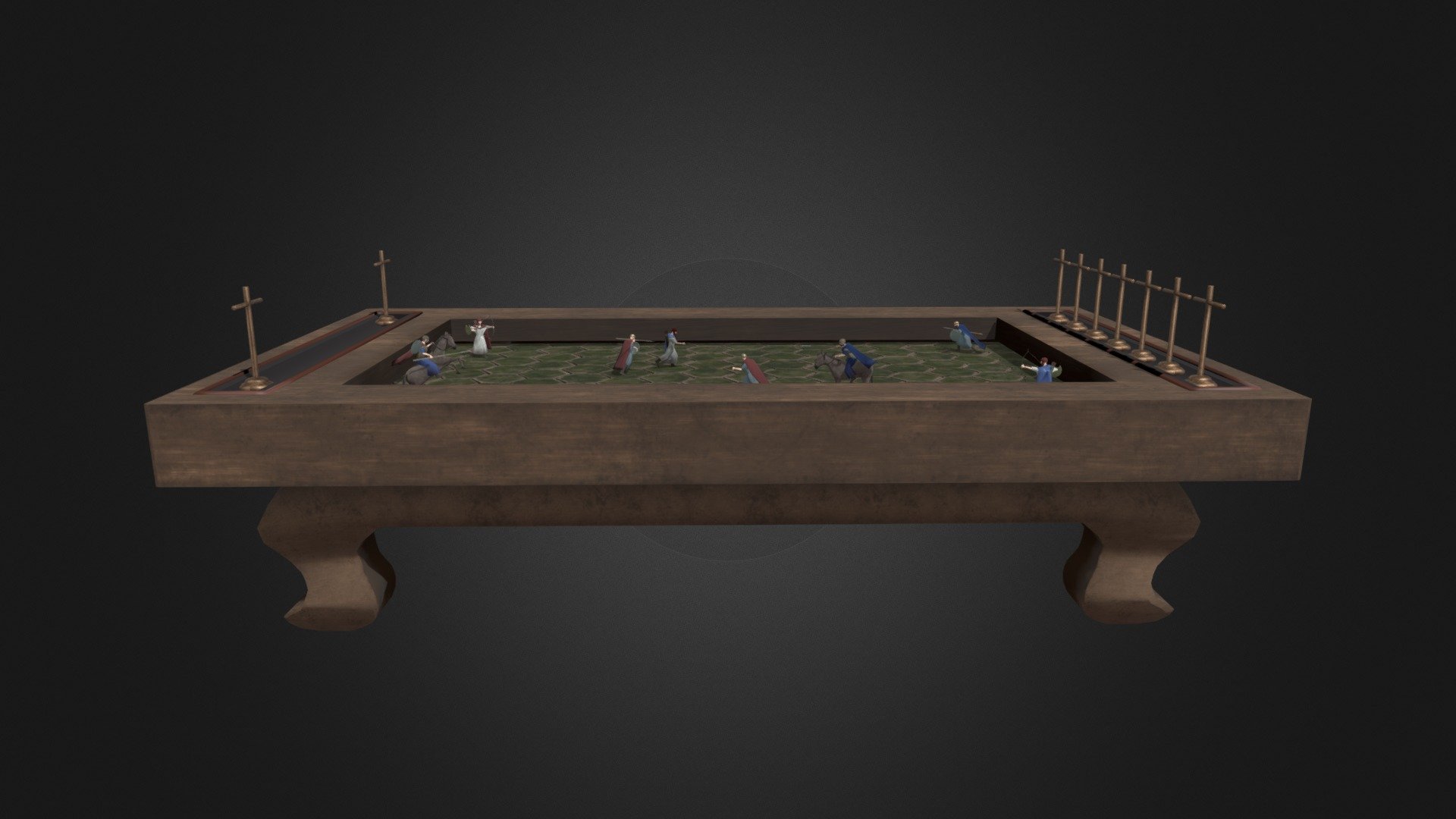 Fight_scene - 3D model by Mithraeum (@nataleesha) [cc87ea6] - Sketchfab