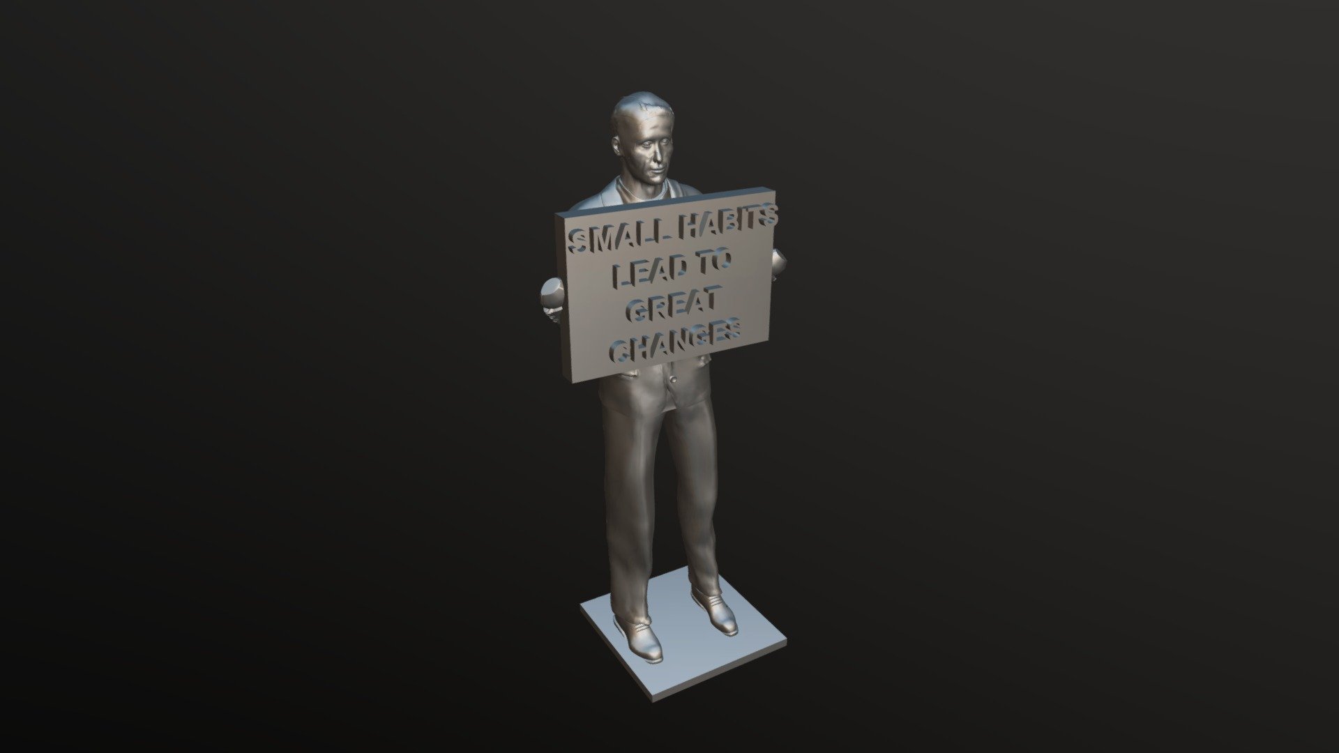 Mini Man - Download Free 3D model by Idėja 3D (@Ideja_3D) [cc899d1 ...