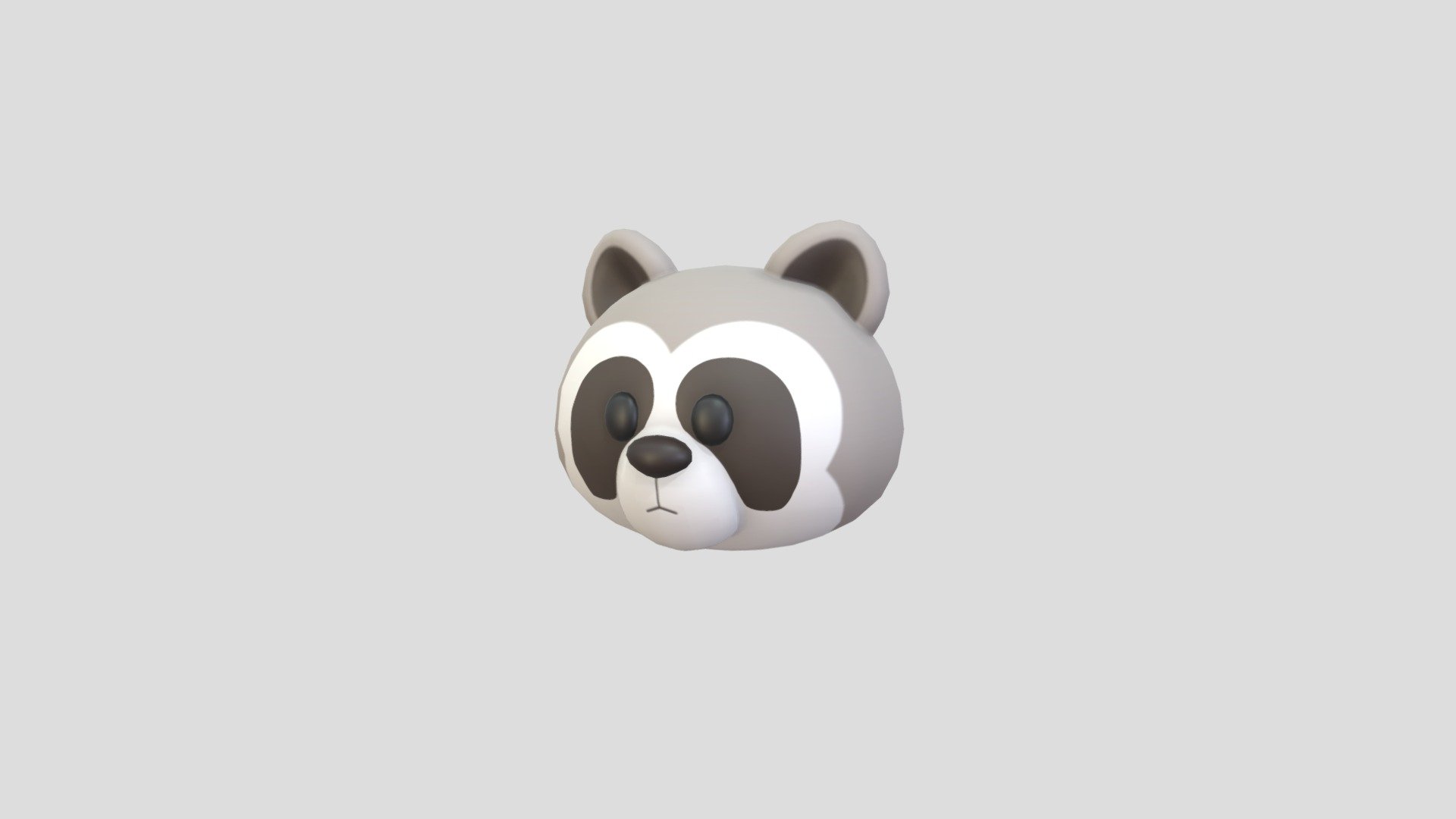 Prop150 Raccoon Head - Buy Royalty Free 3D model by BaluCG [cc8b035 ...