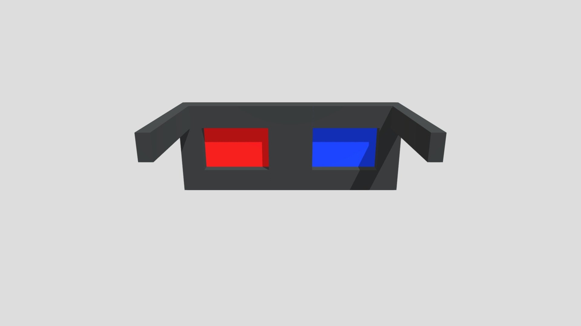3D Glasses - Download Free 3D model by Amar Tabak (@amartabak) [cc8c894 ...