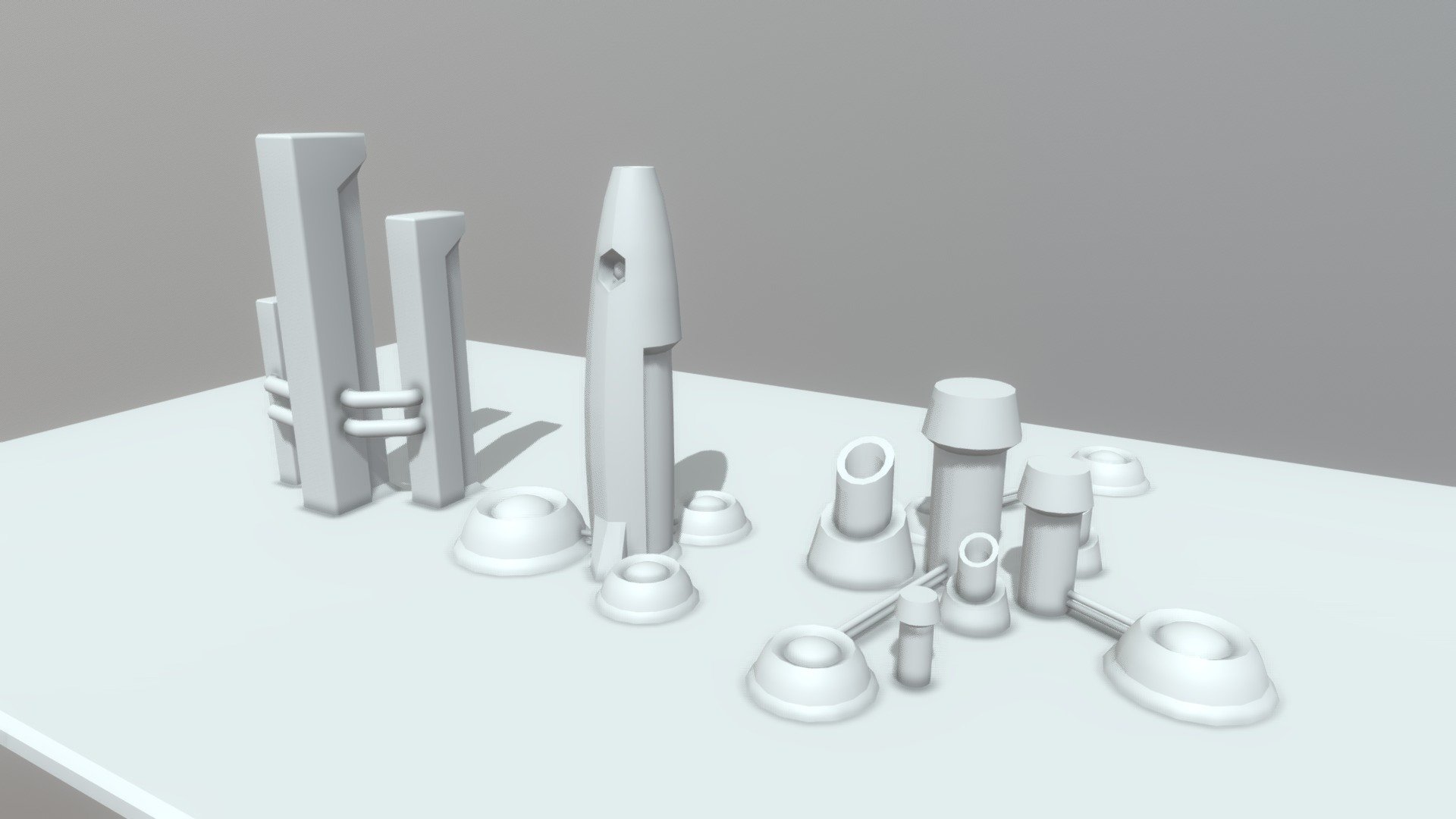 Locus Flux Military Buildings - 3D model by raynsideways [cc8c966 ...
