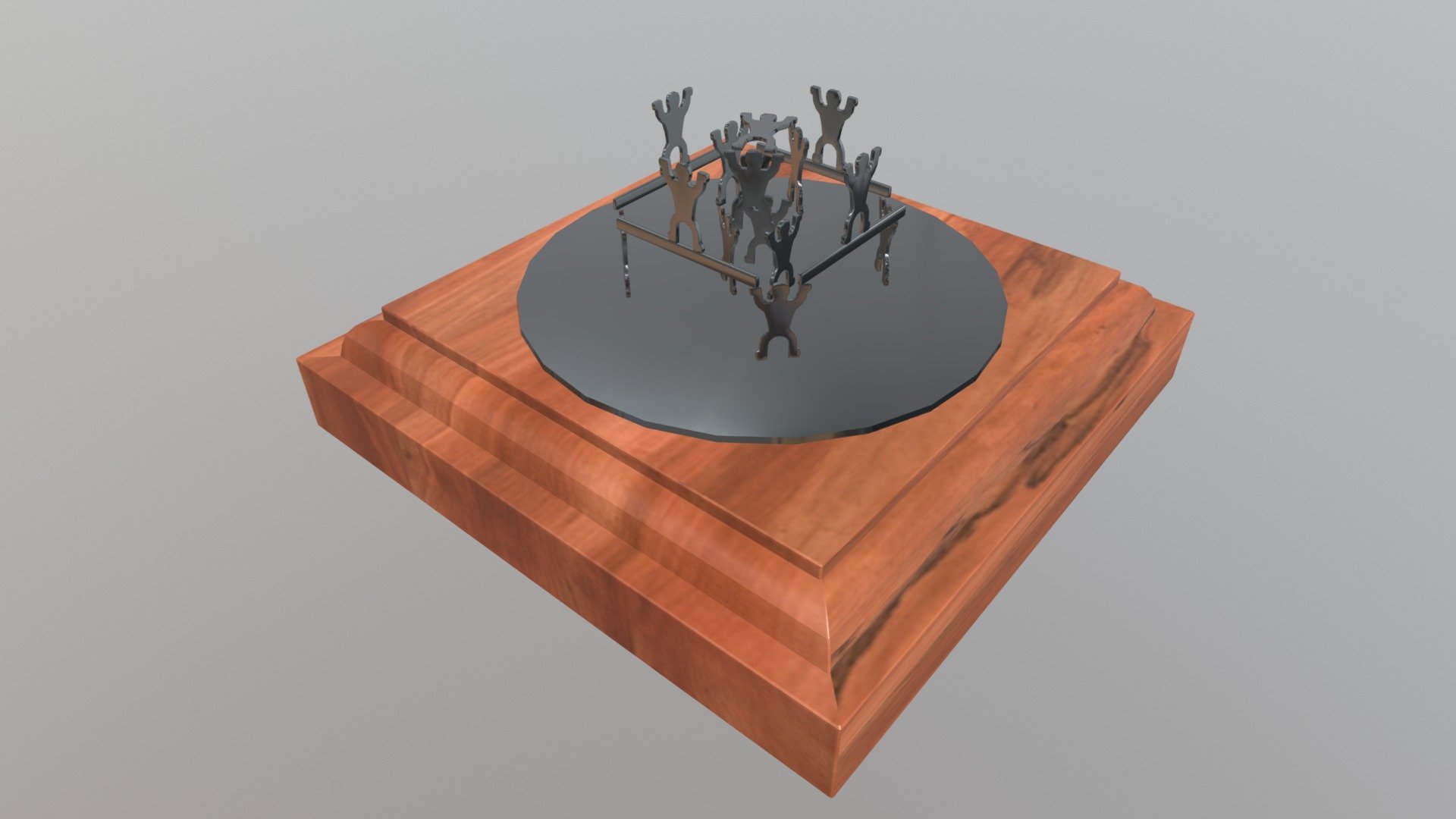 Magnetic Man Desk Puzzle - 3D model by Bryn (@Brynalin) [cc8d13d ...