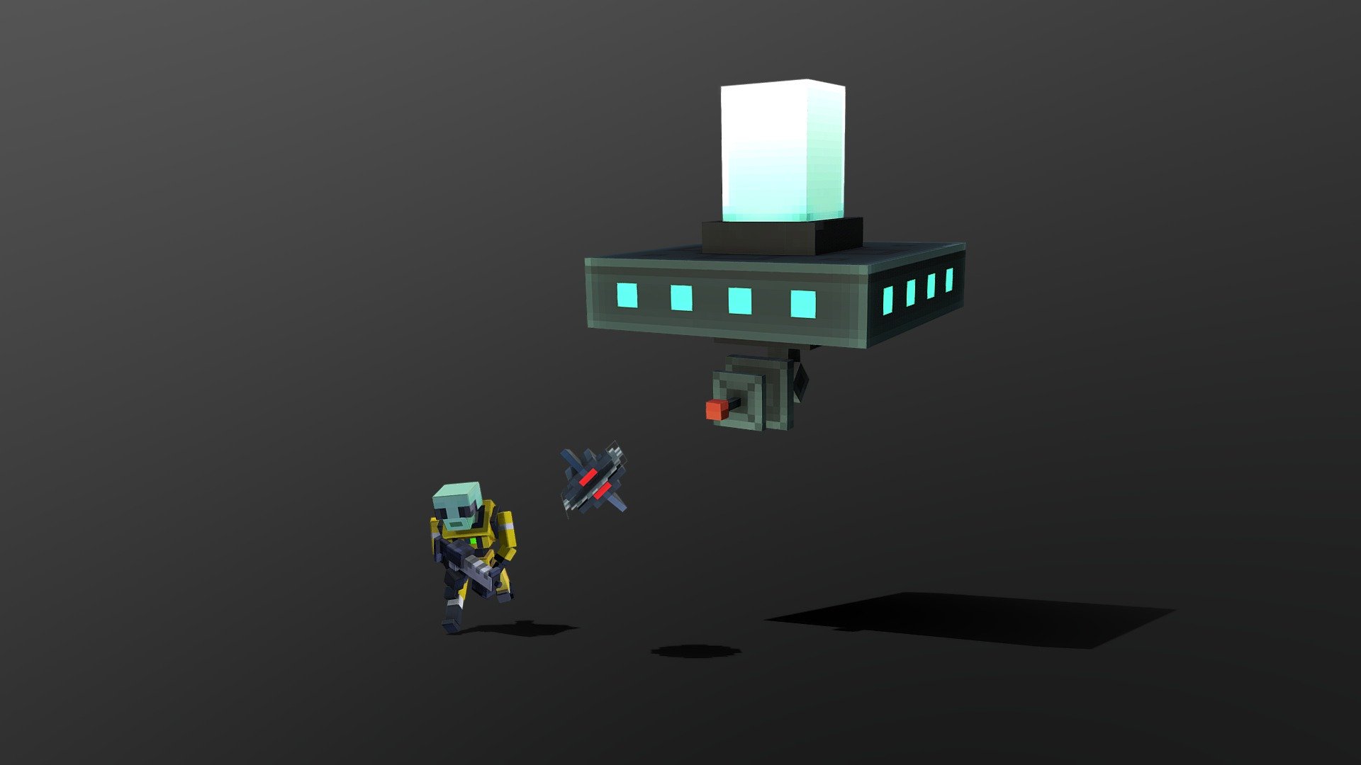 The Invader - 3D model by littleroom [cc8df26] - Sketchfab