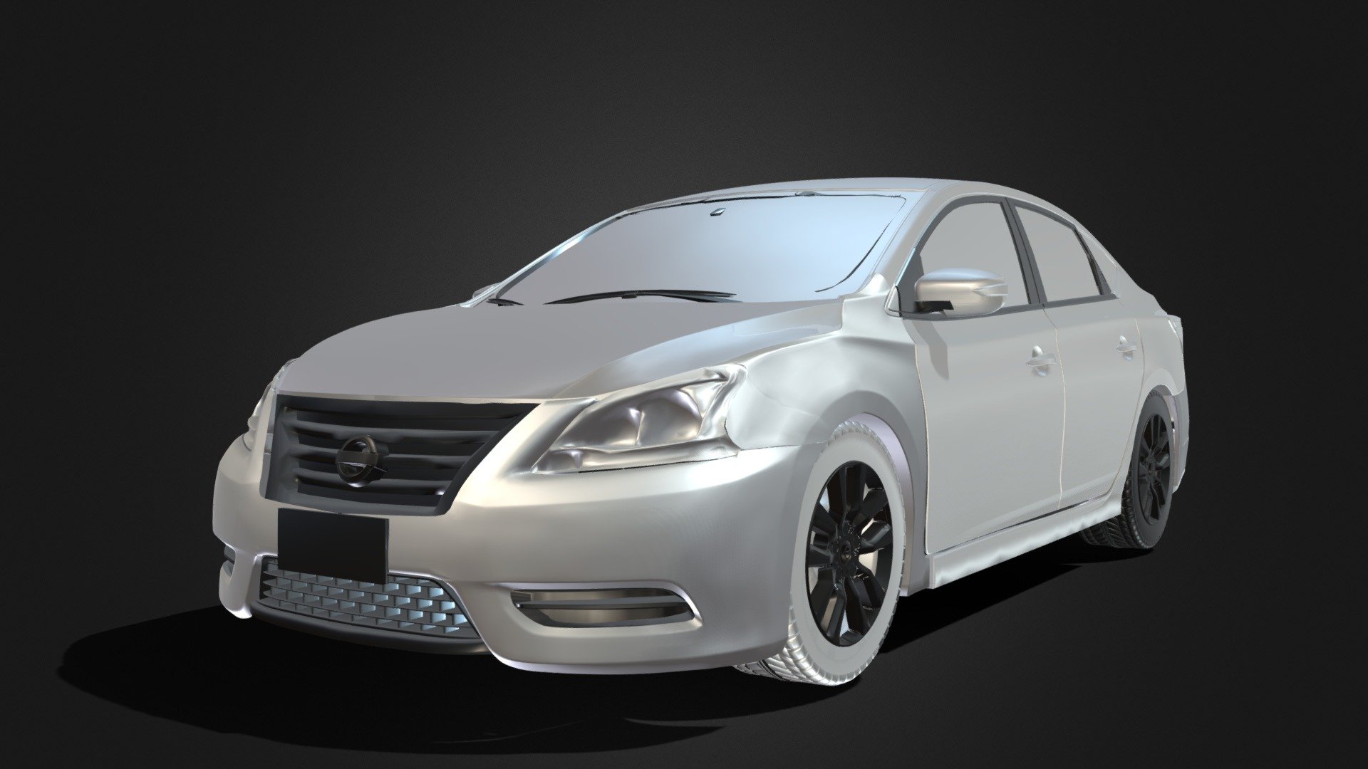 Nissan Sentra B17 2012 - 3D model by Davidson (@a0930582398) [cc8e5f9 ...
