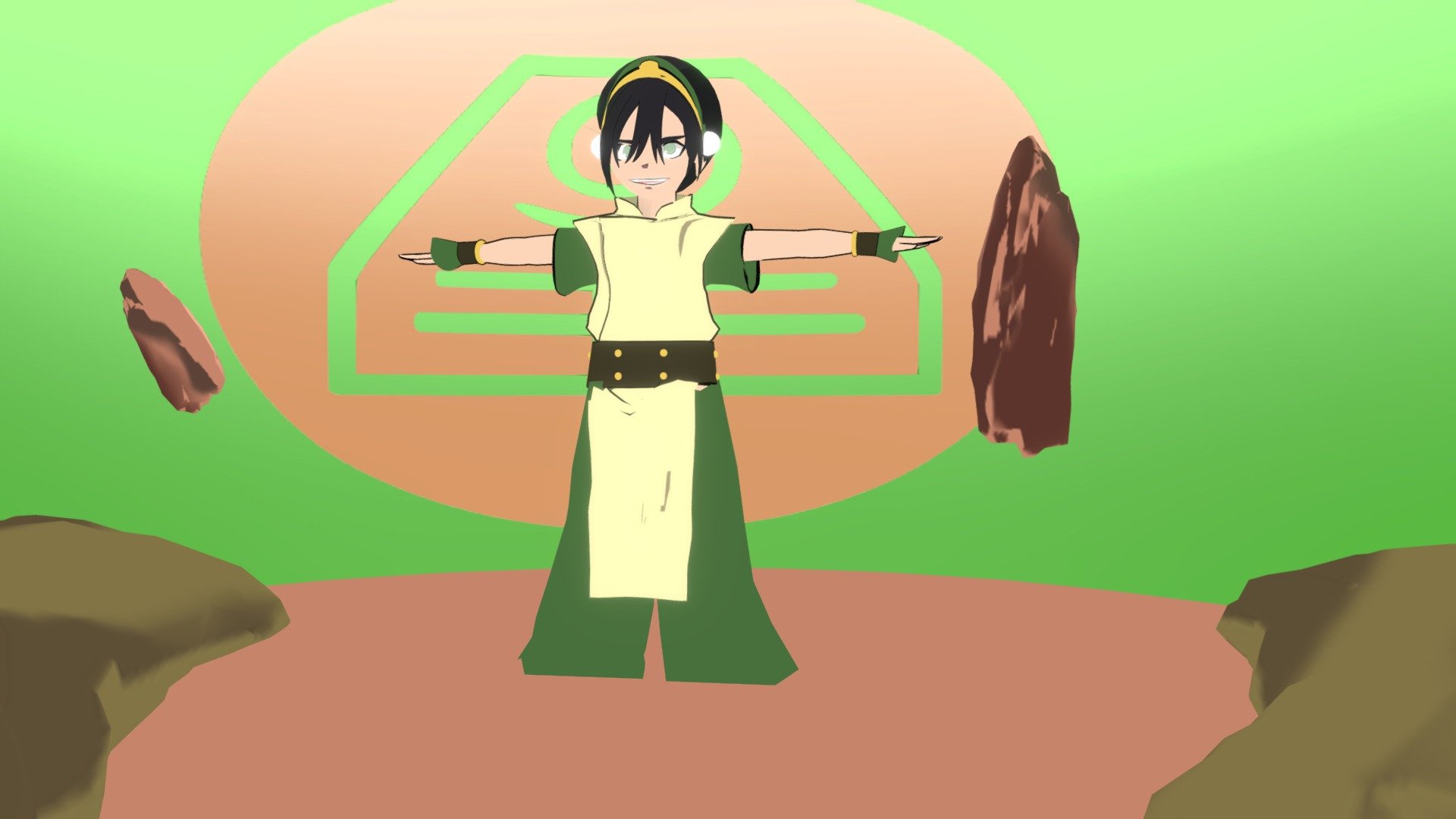 Toph - 3D model by DiegoCarr [cc8e6a8] - Sketchfab