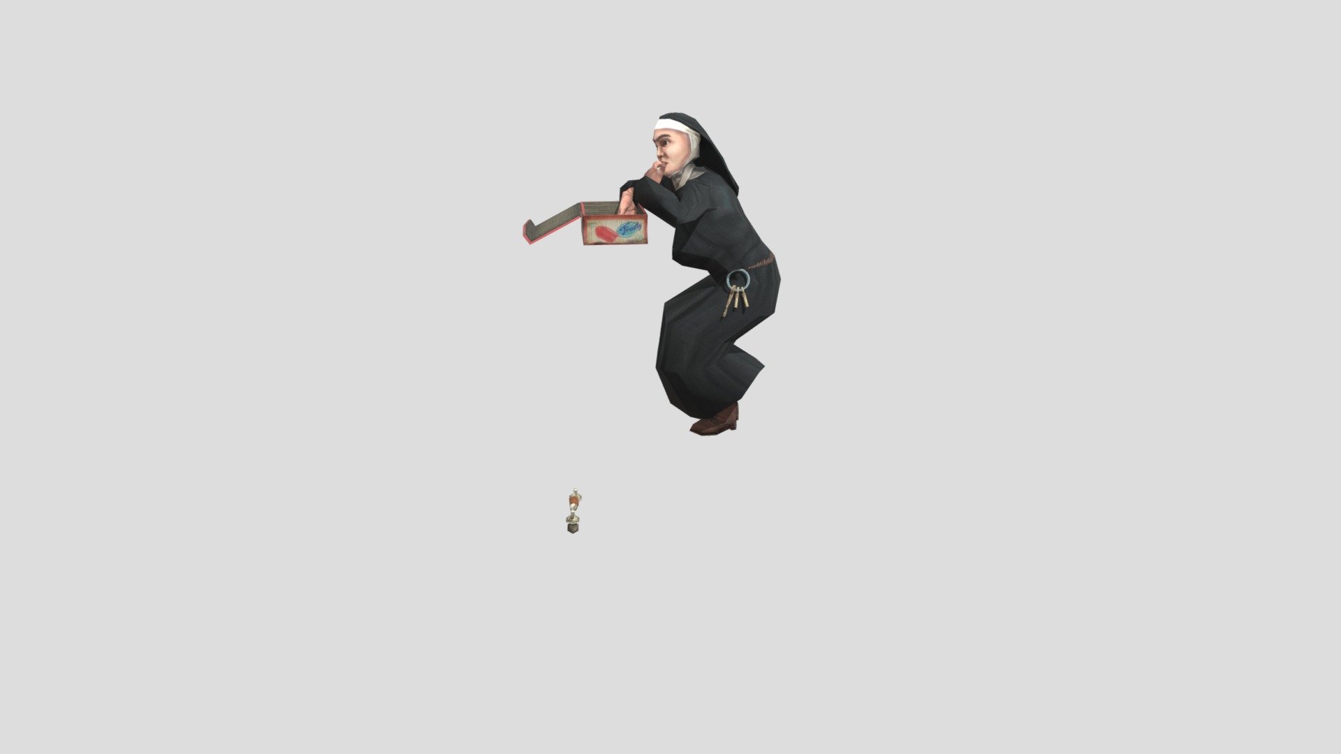 Evil Nun 2 - Sister Enda (All Animations) - Download Free 3D model by ...