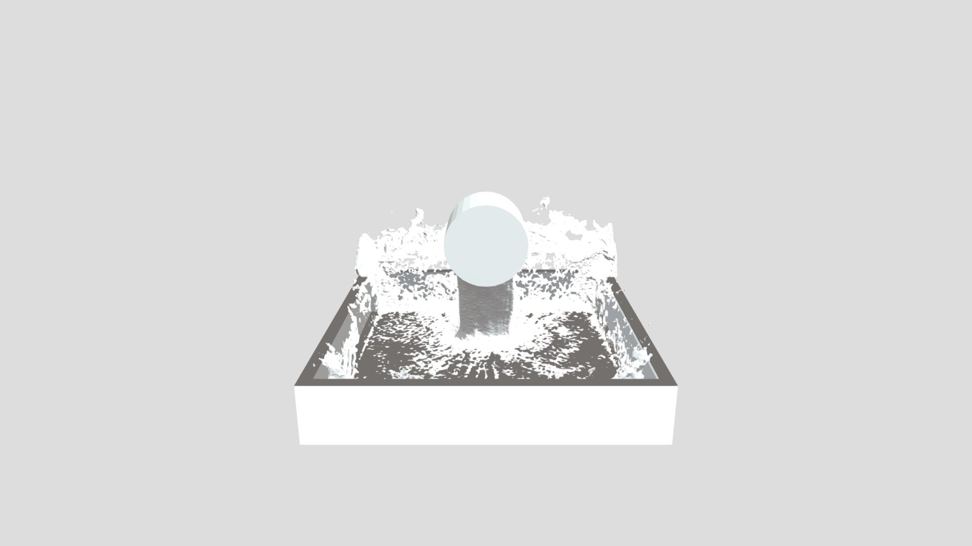 Water Flowing Out From The Pipe - Download Free 3D model by ...
