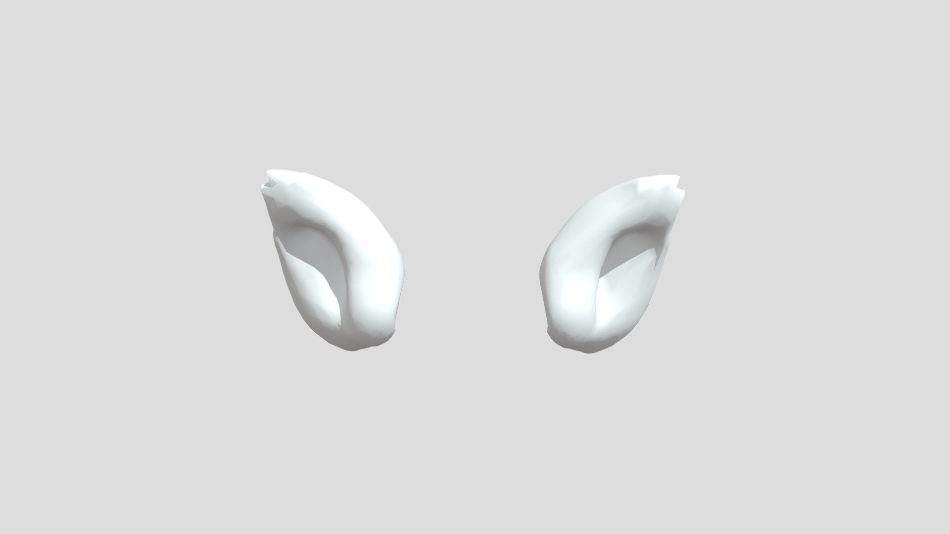 Werewolf Ears - Download Free 3D model by DecayingTrashRat [cc9274c ...