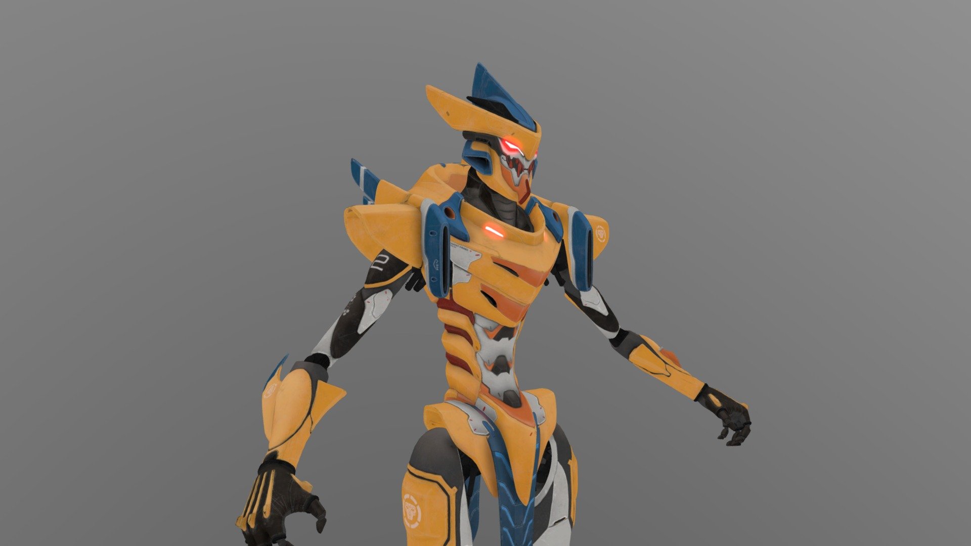 Revenant model Apex Legends Evangelion - Download Free 3D model by ...