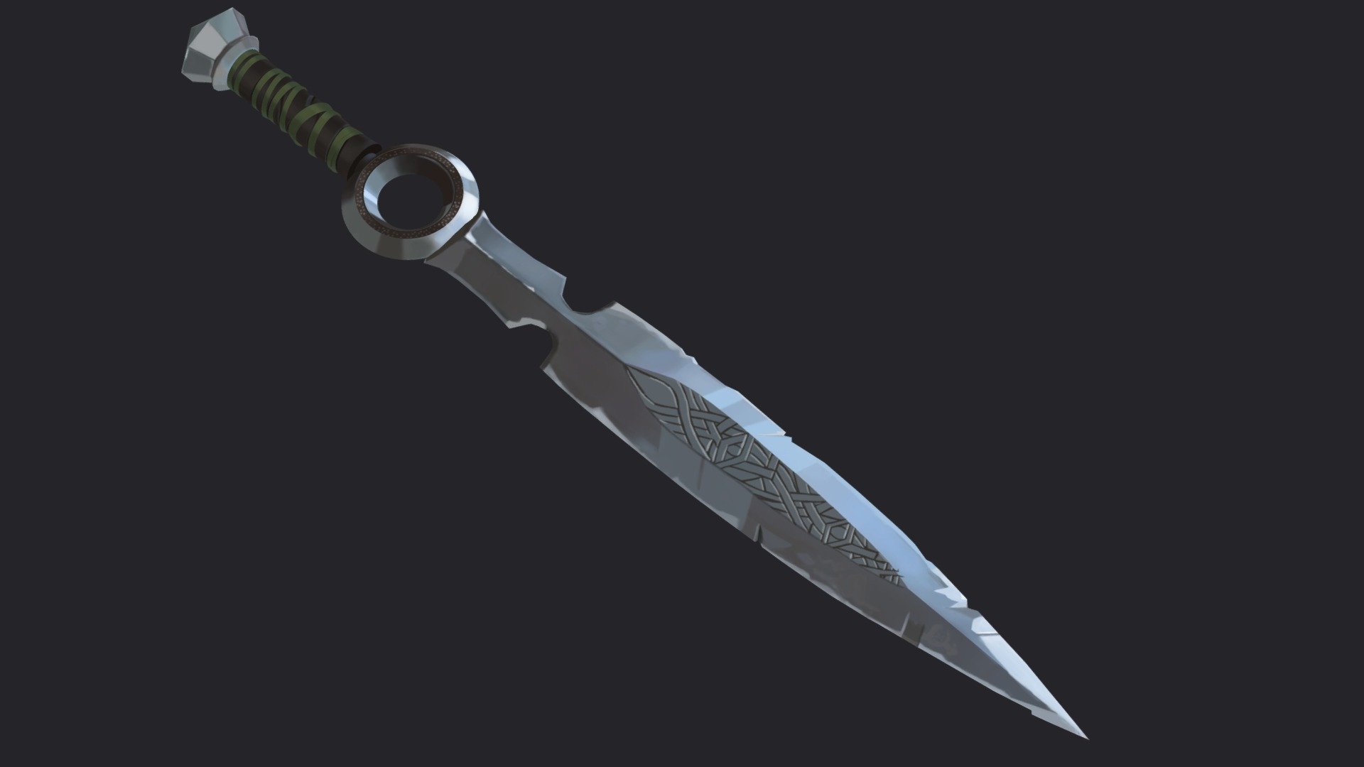 Runic Sword - 3D model by allant [cc92b3e] - Sketchfab