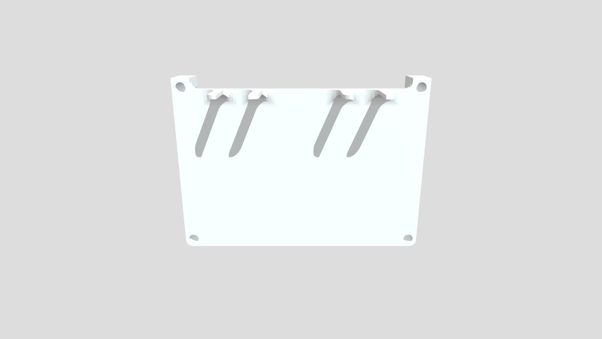 Board-battery divider_v2 - 3D model by AndrewZL [cc93561] - Sketchfab