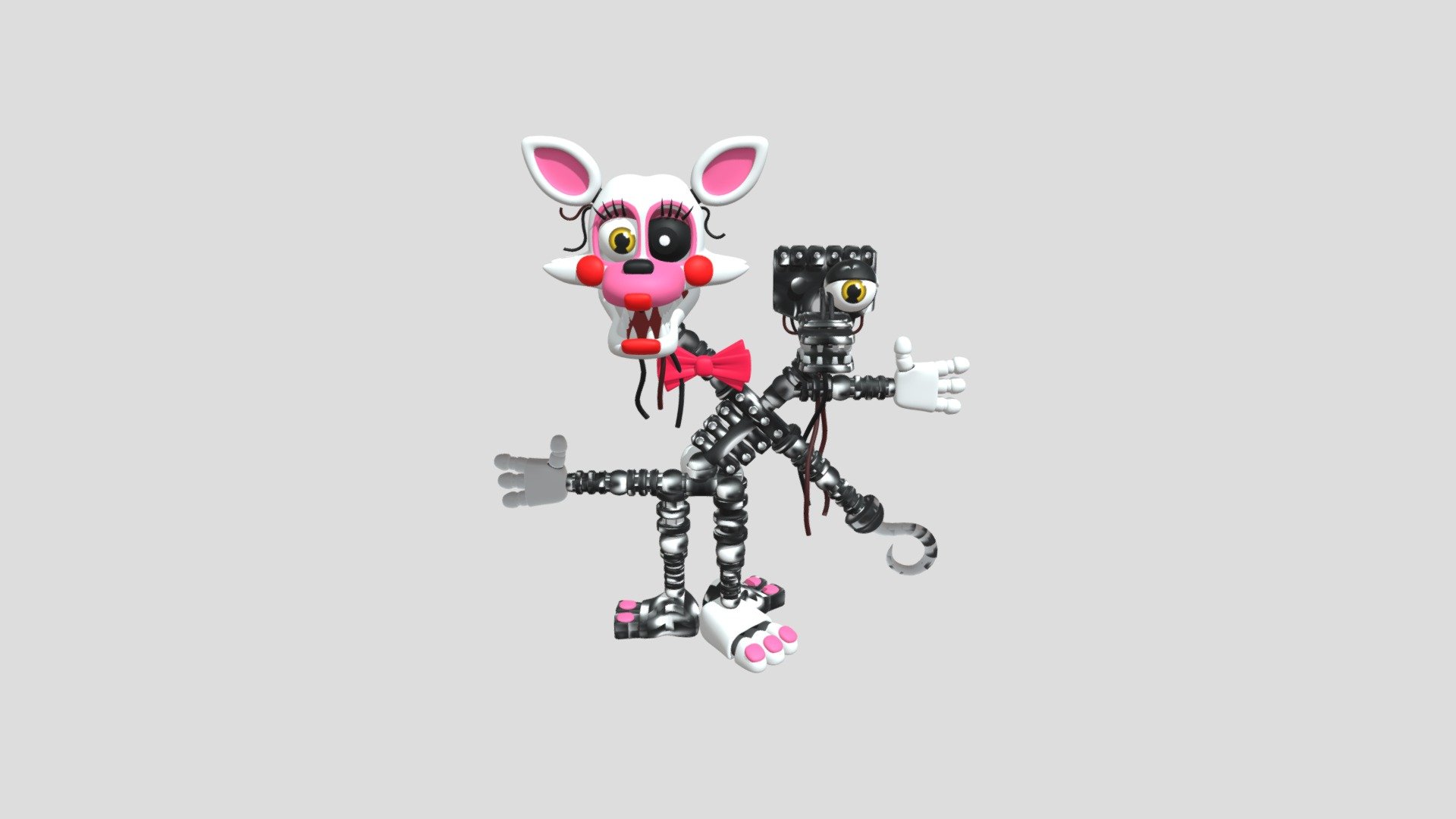 Mangle - Download Free 3D model by toybonnieloverbonnie [cc9432d ...