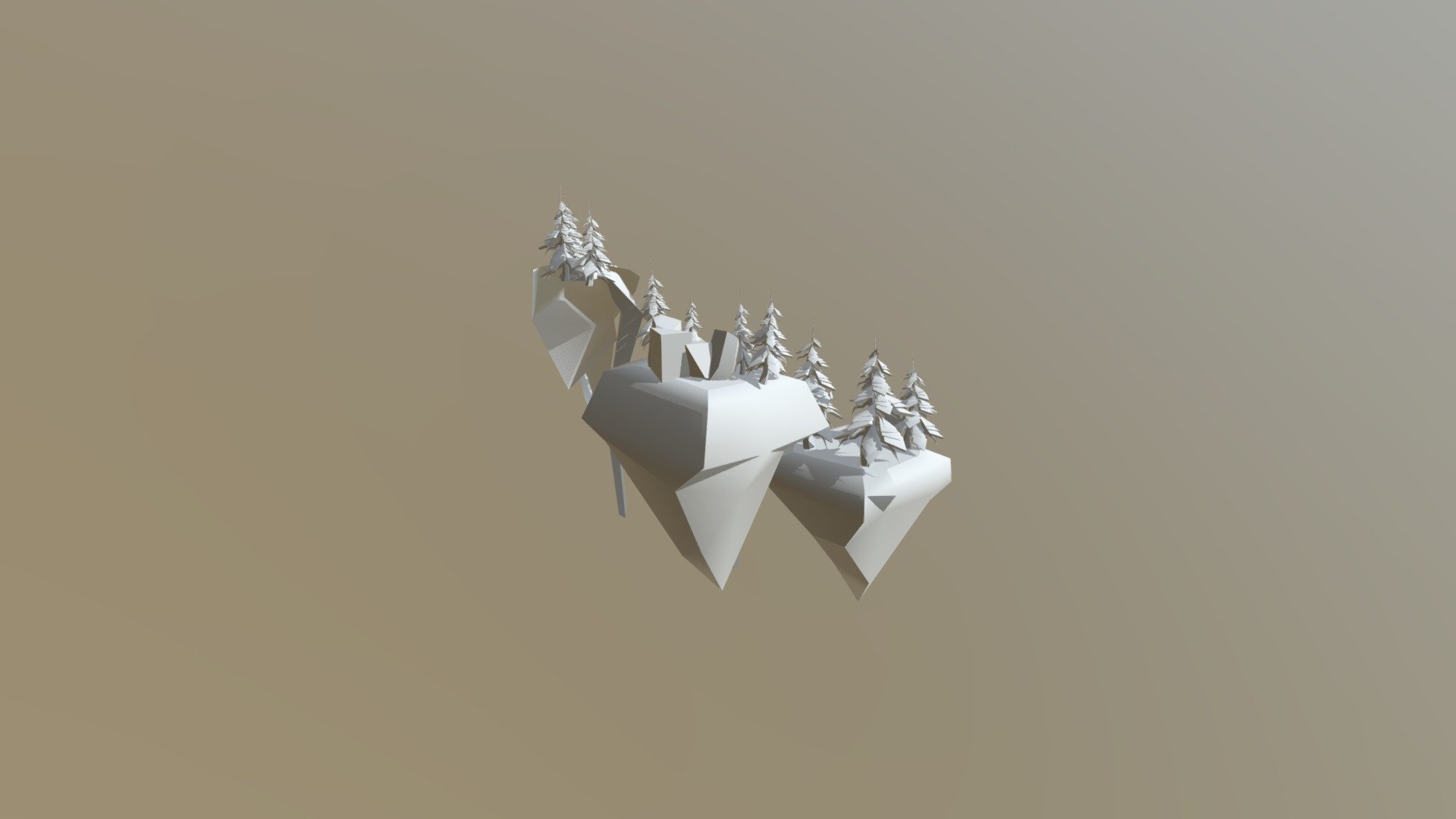 Floating Islands - 3D model by ajgau01 [cc9785c] - Sketchfab