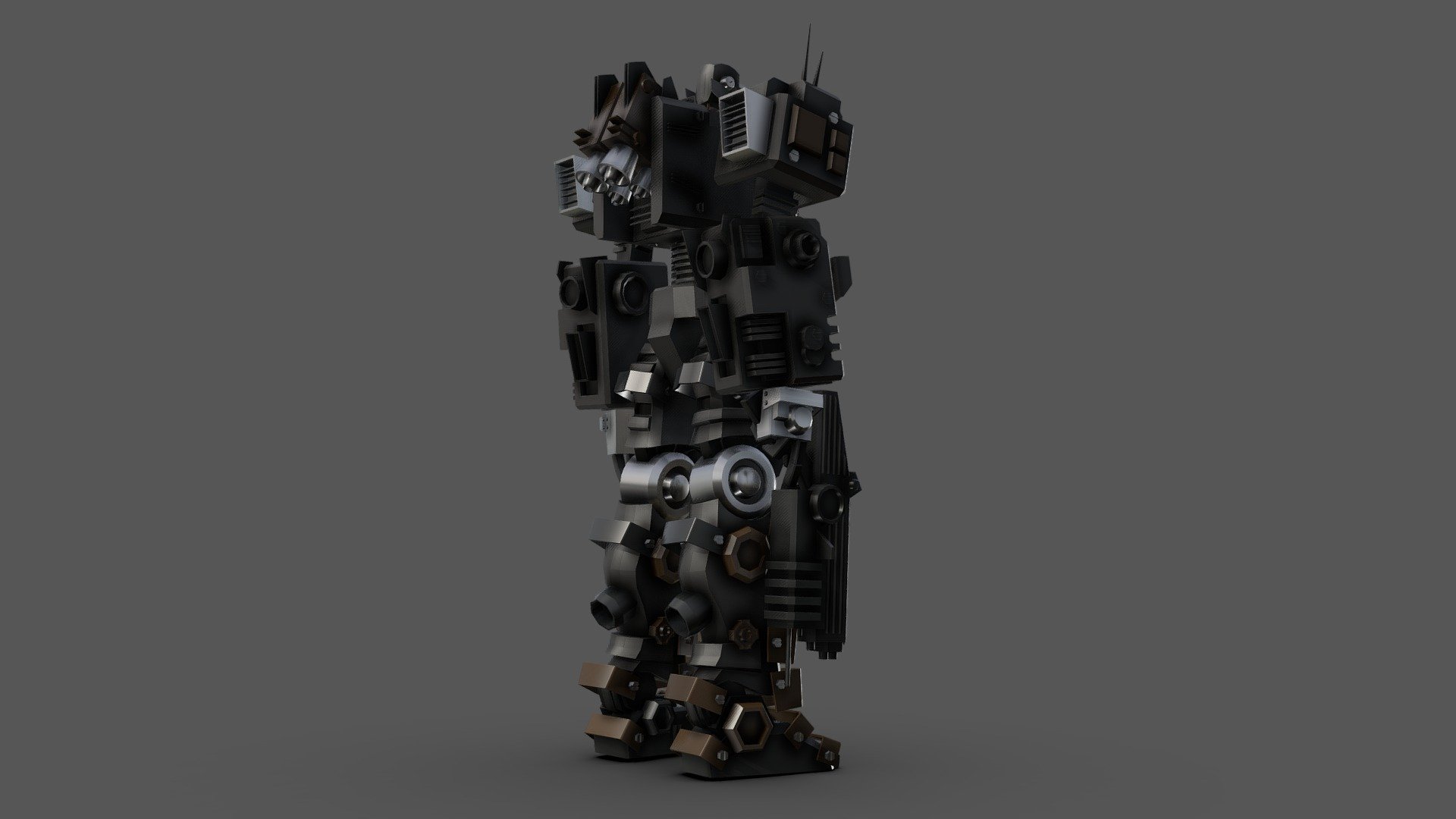 Mech - 3D model by JiJi [cc97edd] - Sketchfab