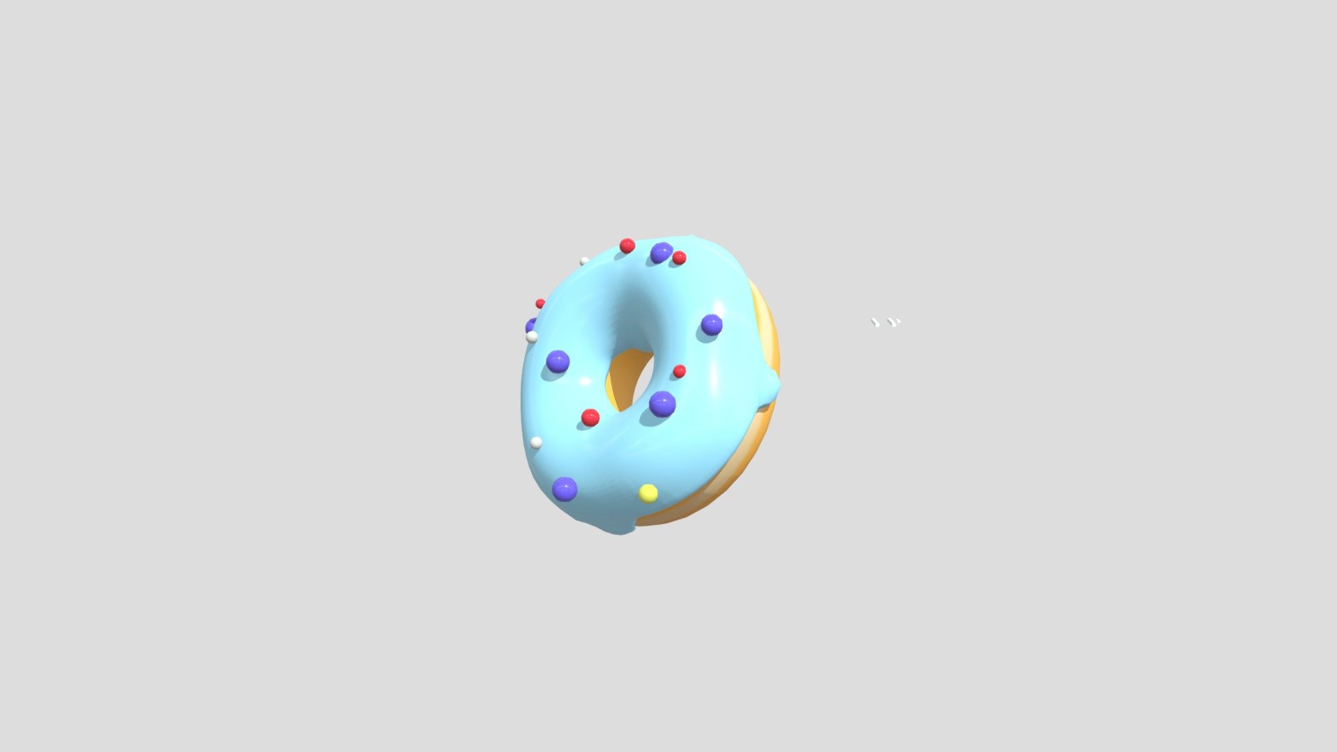 donut - 3D model by anjali966728009 [cc9855e] - Sketchfab