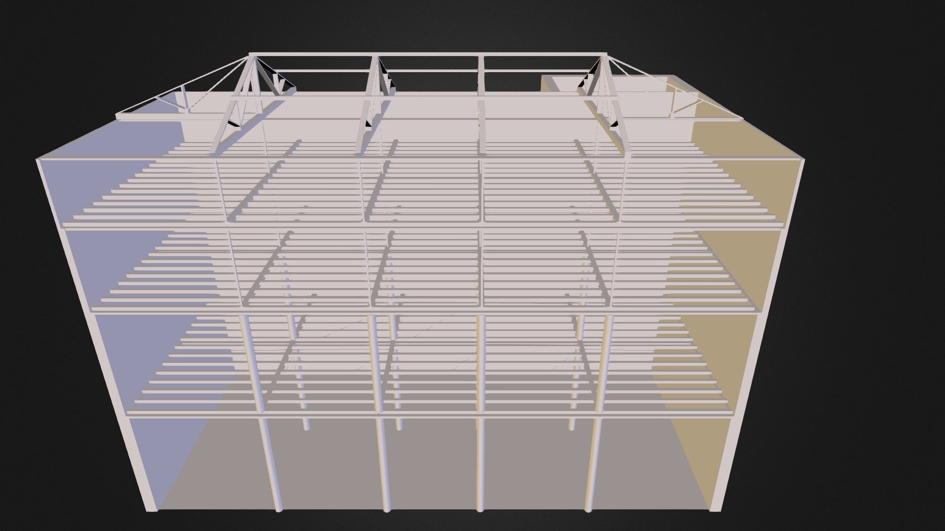 Structure main colour2 - 3D model by kylekoops [cc9894b] - Sketchfab