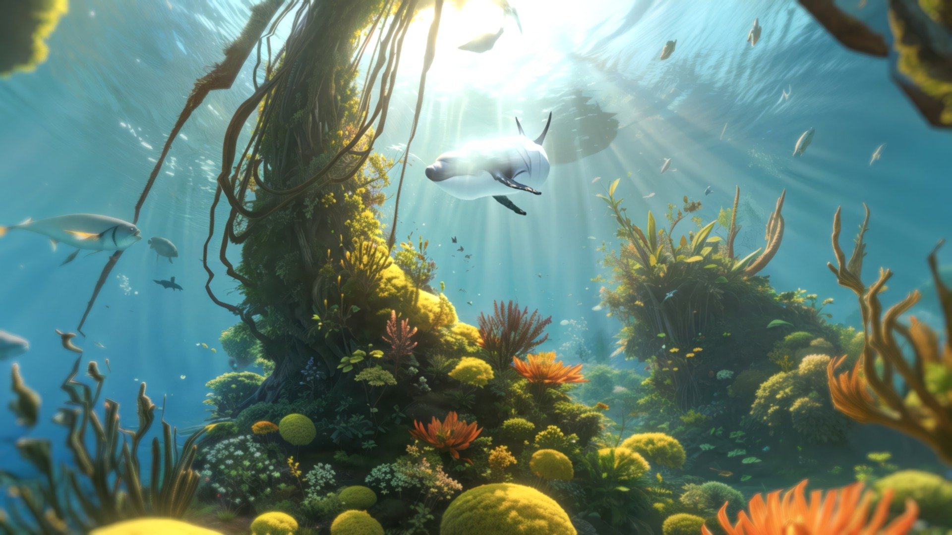 Skybox | Underwater Ocean World - Buy Royalty Free 3D model by EdwS ...