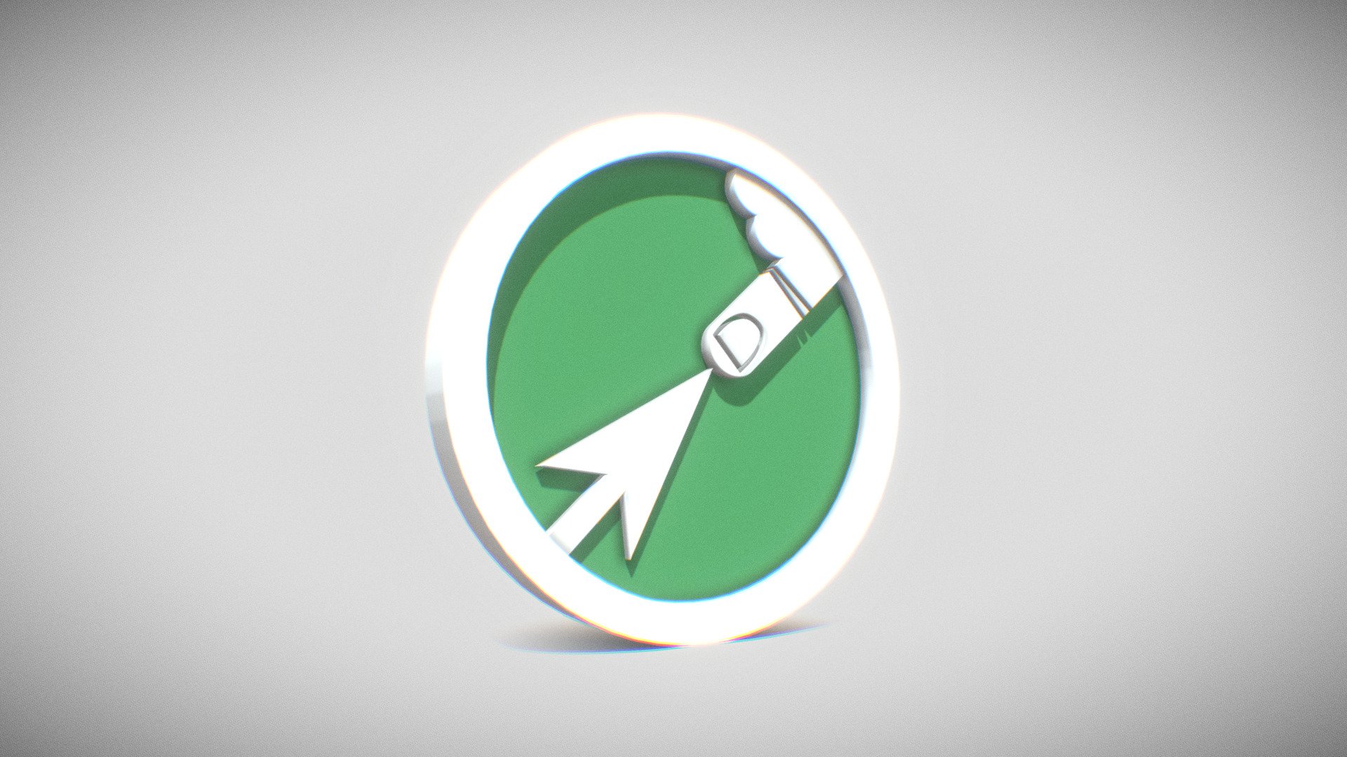 CS - LOGO 1 - 3D model by krozwave [cc9aef5] - Sketchfab
