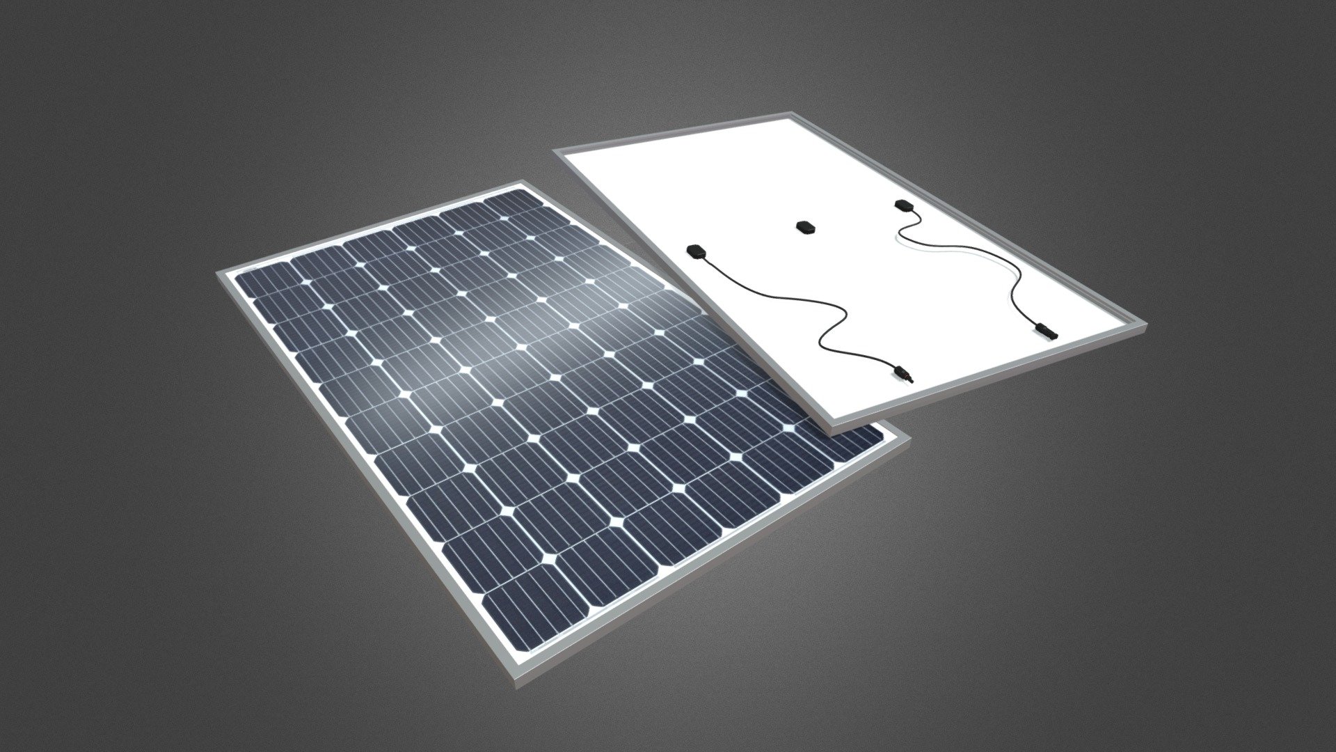Photovoltaic Panels - Download Free 3D model by mfb64 [cc9b7d5] - Sketchfab