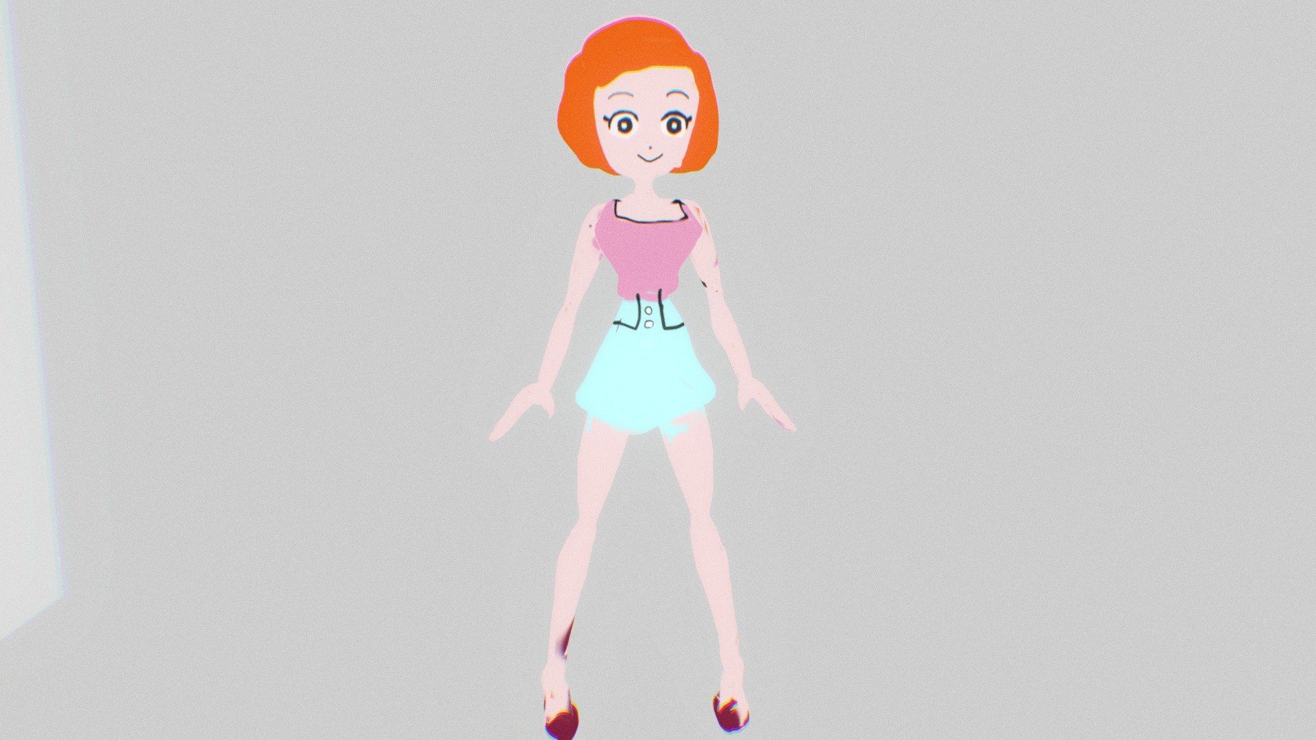 BAM ANIMATION GIRL SPIING BETTER - Download Free 3D model by ...