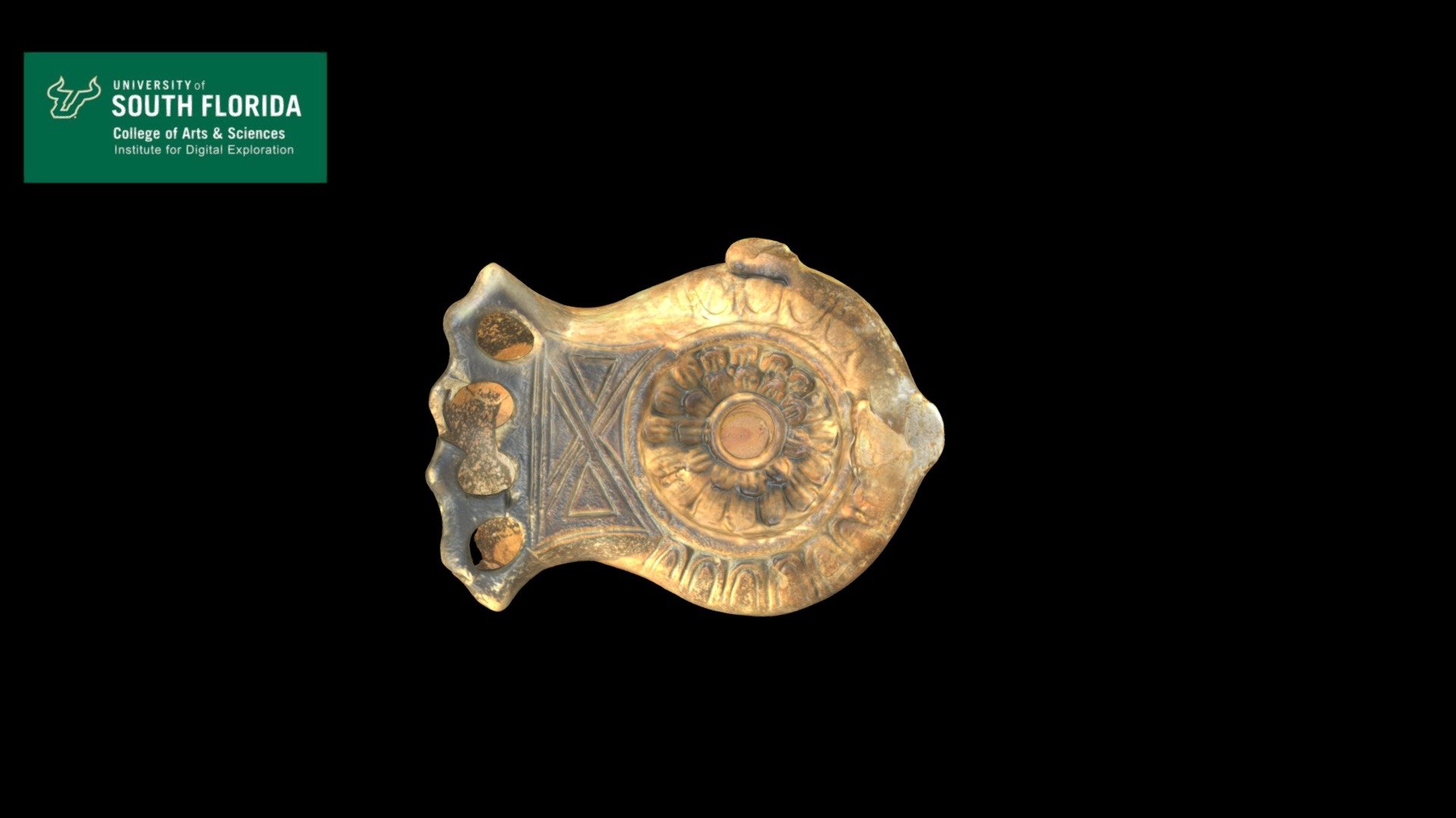 Roman Lamp - 3D model by USF Institute for Digital Exploration (IDEx ...