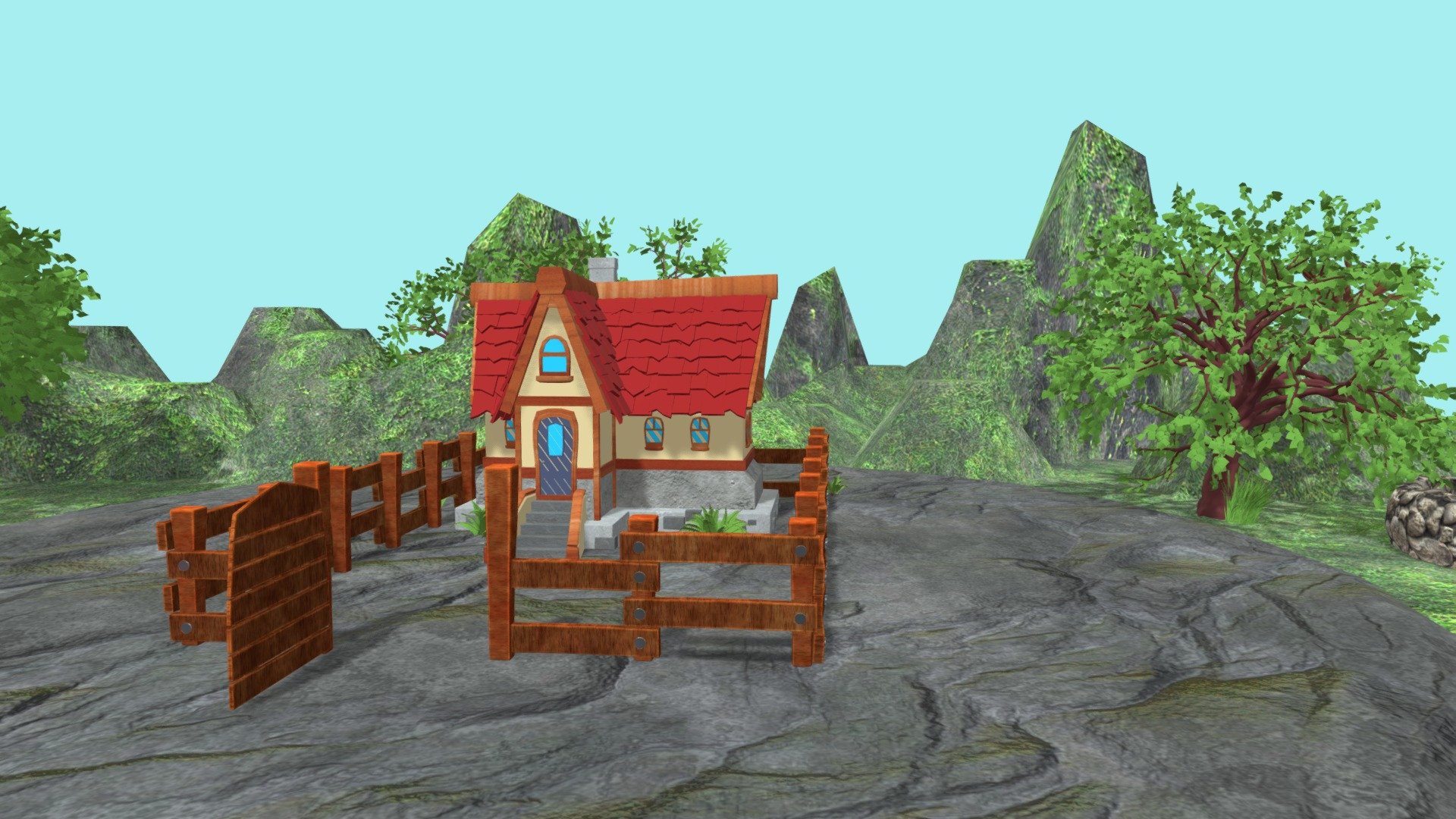 Environment - 3D model by sanjeev (@sanjeevchikku27) [cc9d9ce] - Sketchfab