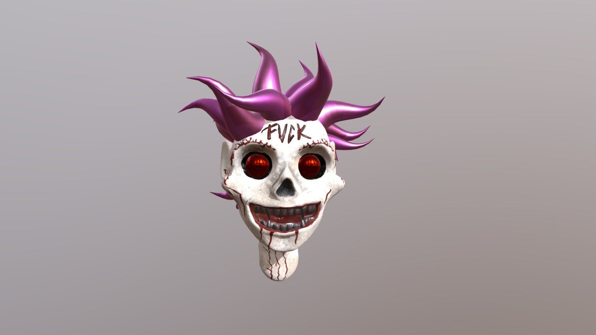 Calavera - 3D model by Gabriela Mahecha (@gmahecha4) [cc9db93] - Sketchfab