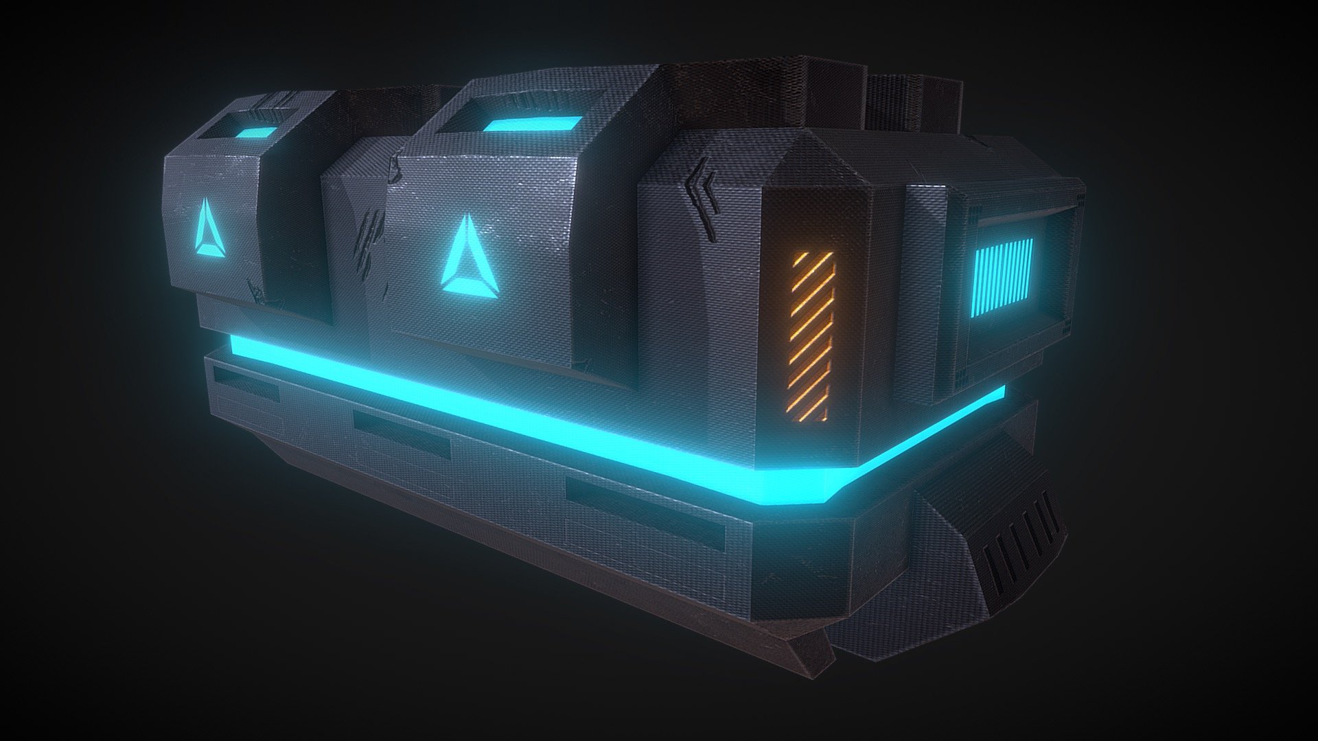 Sci-Fi Box - Buy Royalty Free 3D model by Alan Balodi (@uistudios ...