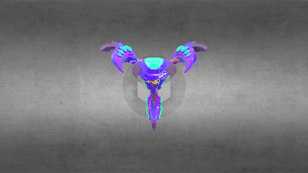 Spaceship Alien - 3D model by AmbervanVeen [cc9ec4e] - Sketchfab