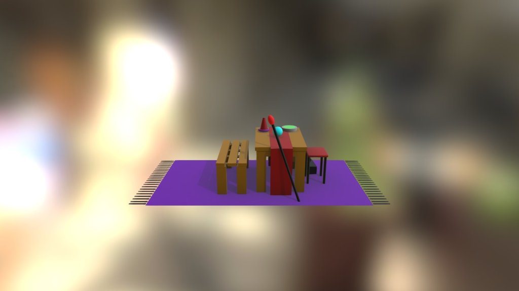Wizard's Workroom - 3D model by av.moore000 [cca03aa] - Sketchfab