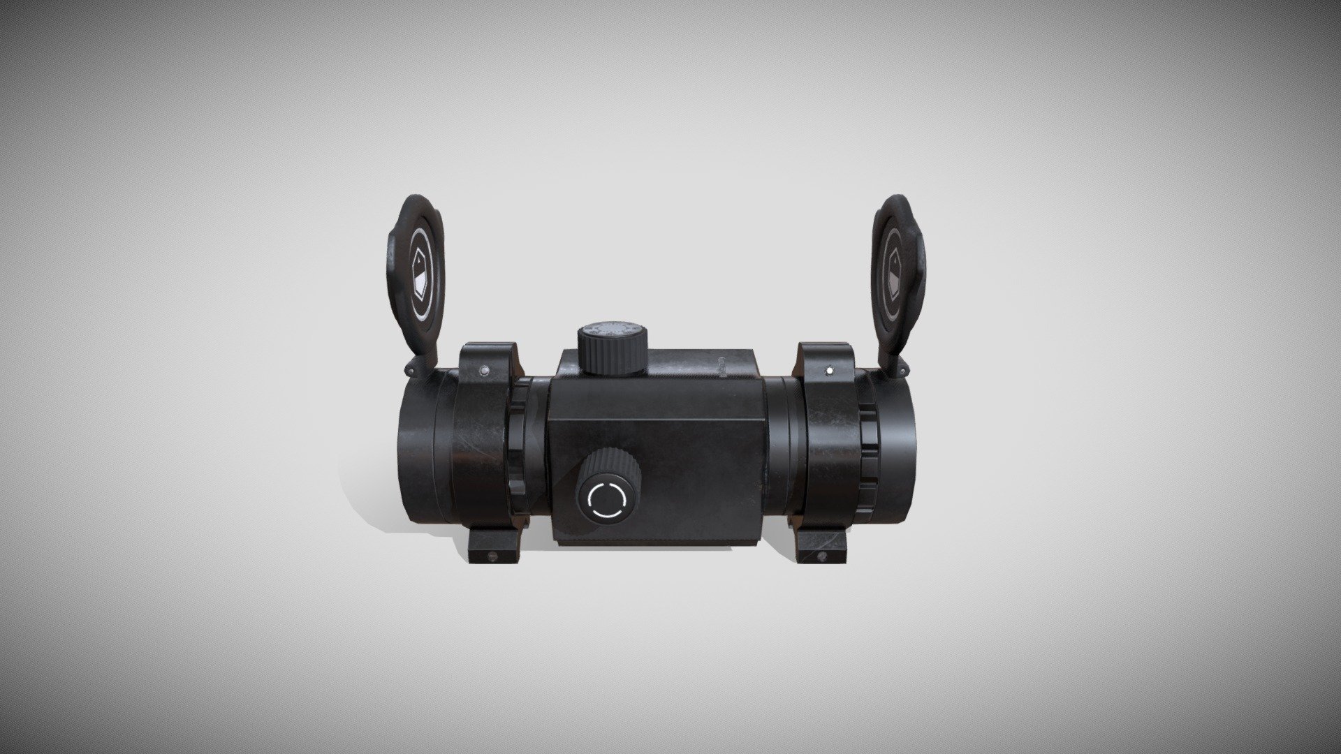 Weapon Scope x6 - 3D model by MikeThales [cca179d] - Sketchfab
