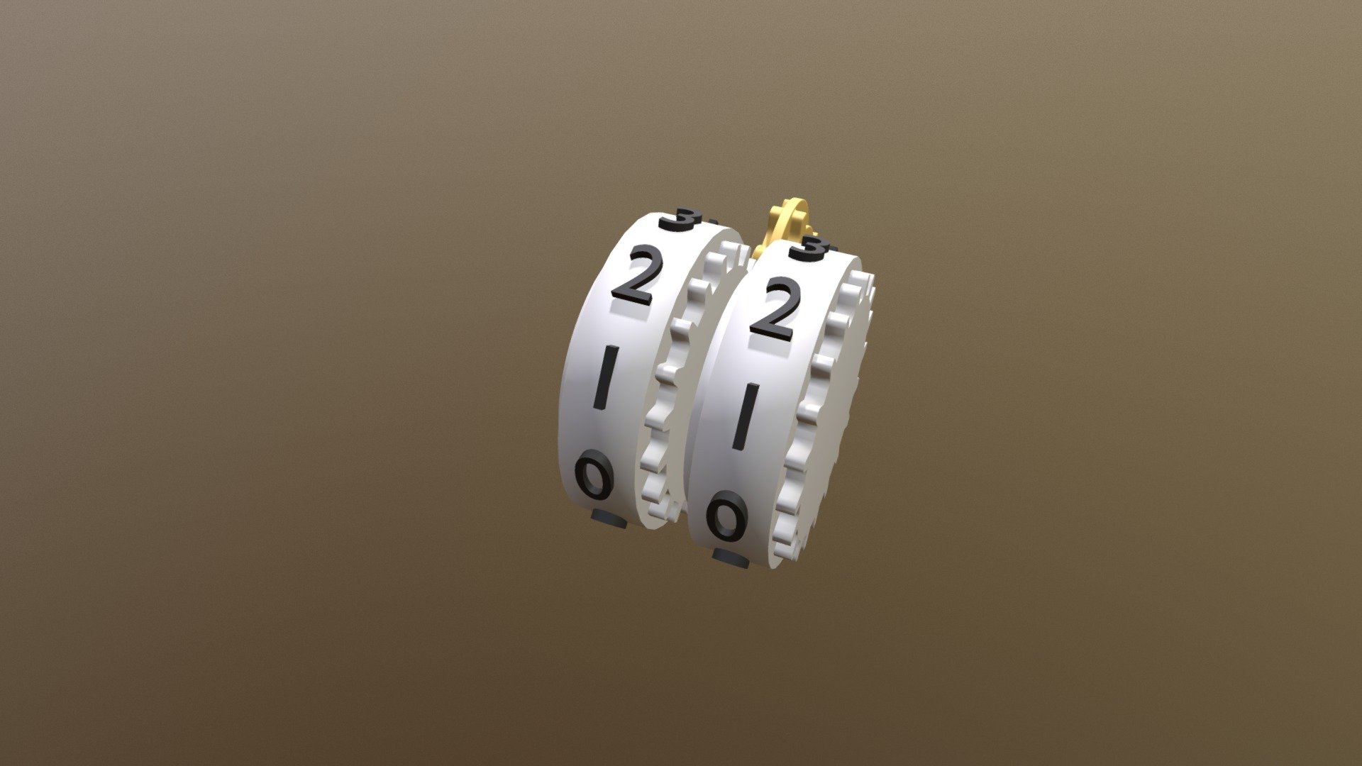 Mechanical Counter - 3D model by pauljs75 [cca18d6] - Sketchfab