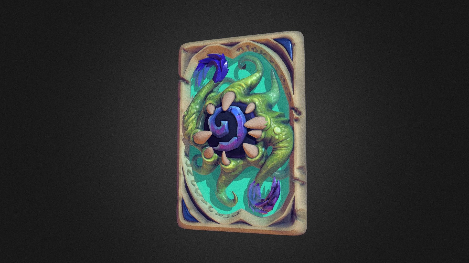 Yogg Saron's back card - 3D model by neisan [cca2d44] - Sketchfab