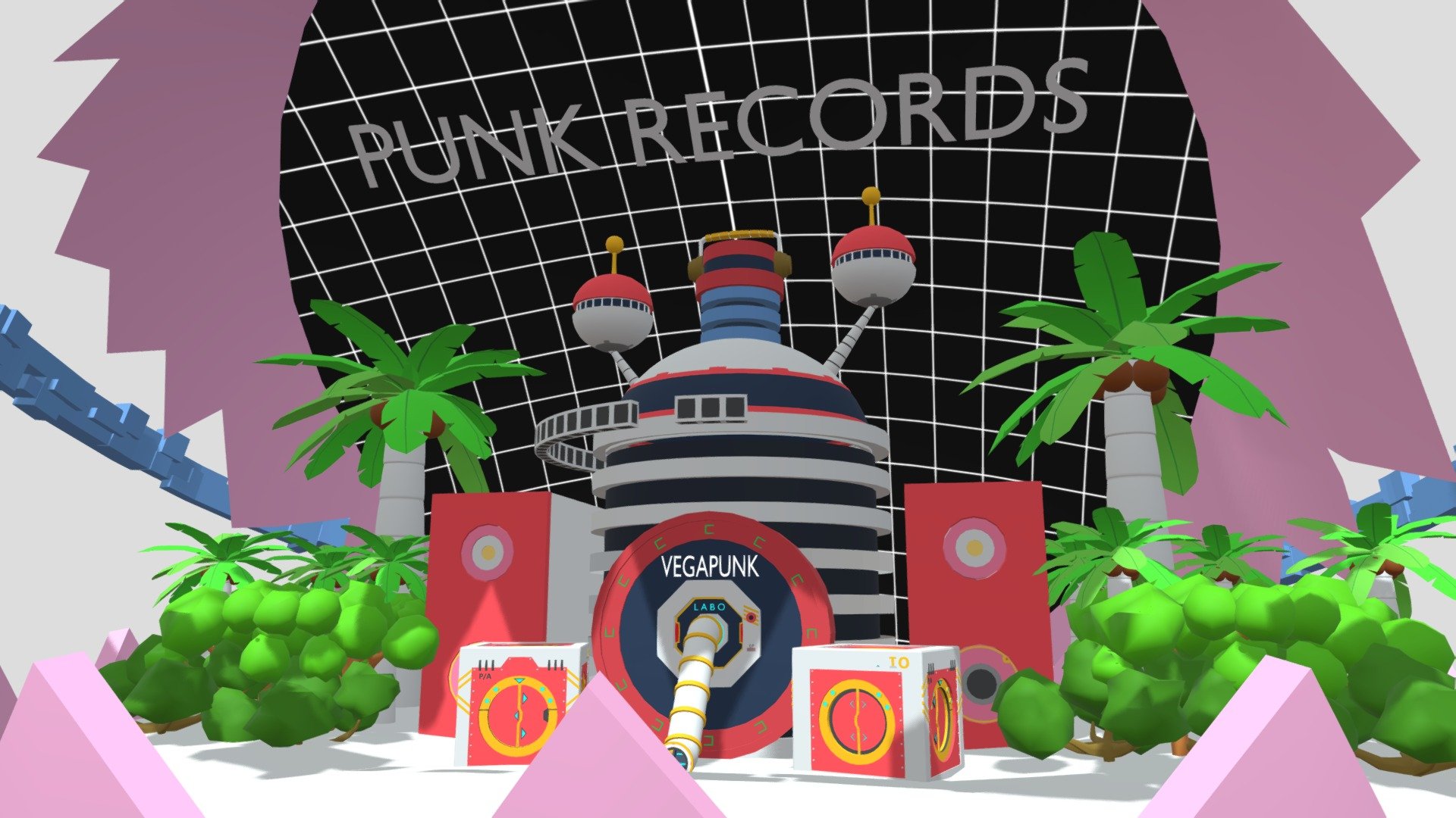 [Onepiece]Egg Head Arc_ Asset001_ Punk Record - 3D model by ivyso3dstudio [cca3b95] - Sketchfab