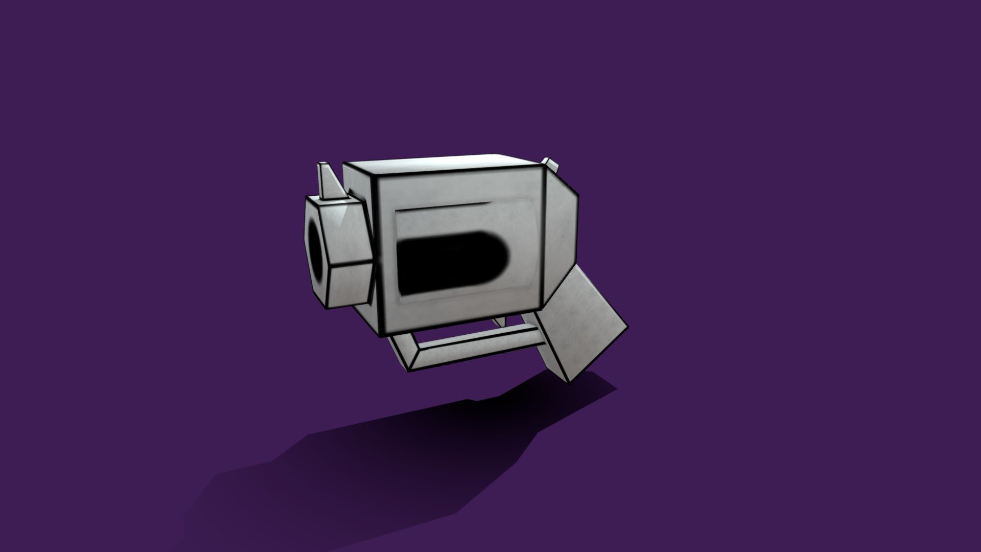 papergunn - 3D model by ngata [cca4e4e] - Sketchfab