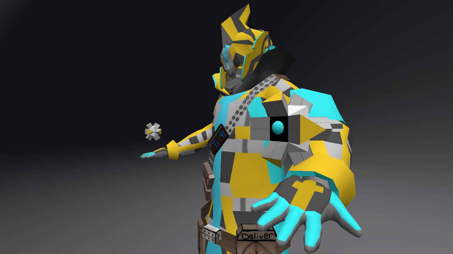 Destiny Warlock Cyber Bee Shader - 3D model by nicholas acevedo ...