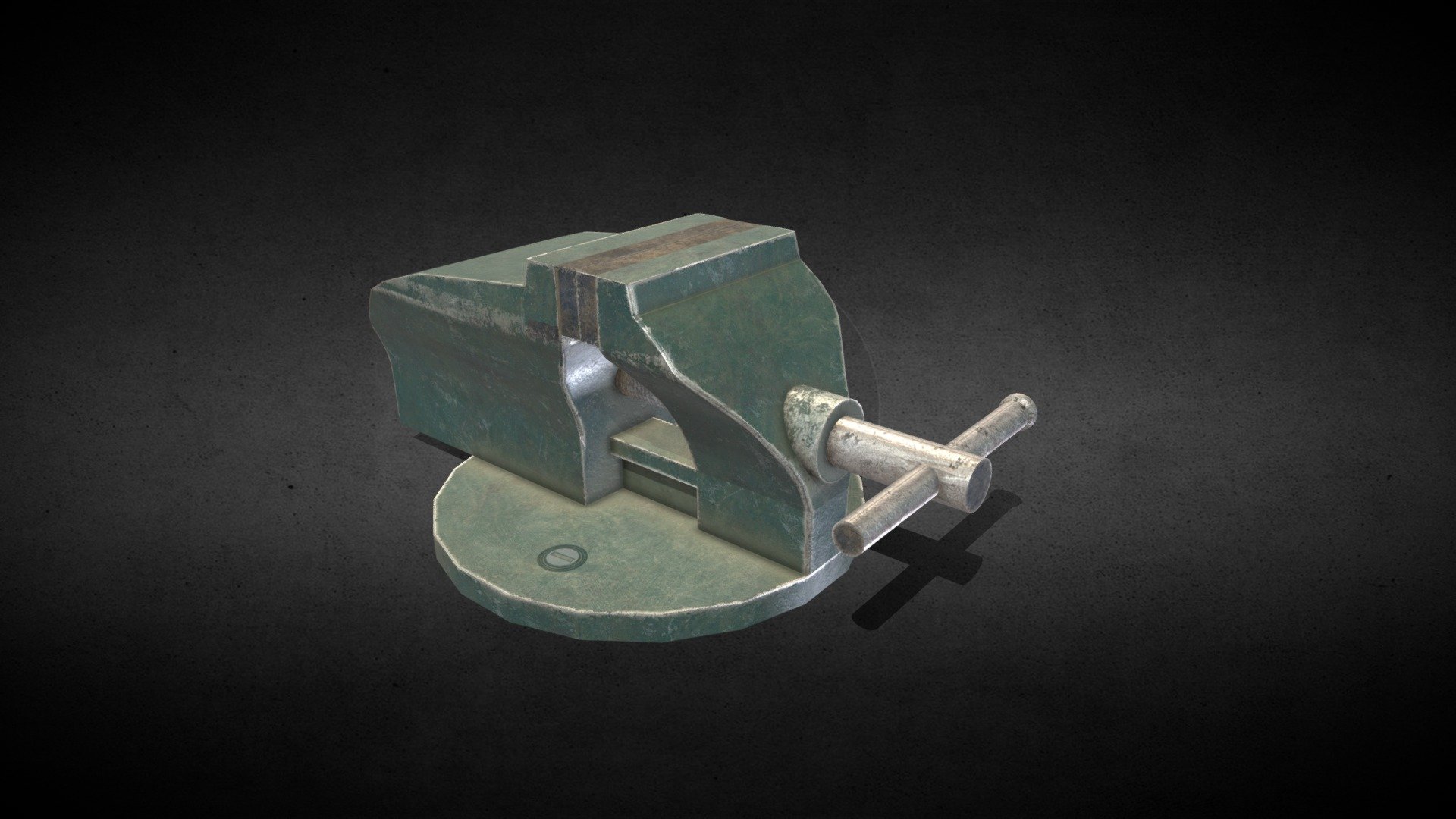 Low poly bench vice - 3D model by George_Brand [cca5b89] - Sketchfab
