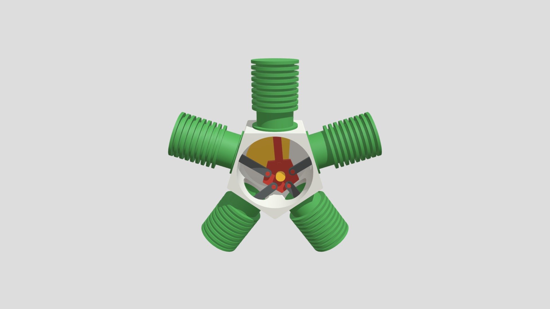Radial Engine v9 - 3D model by gupta.arnav8948 [cca6c69] - Sketchfab