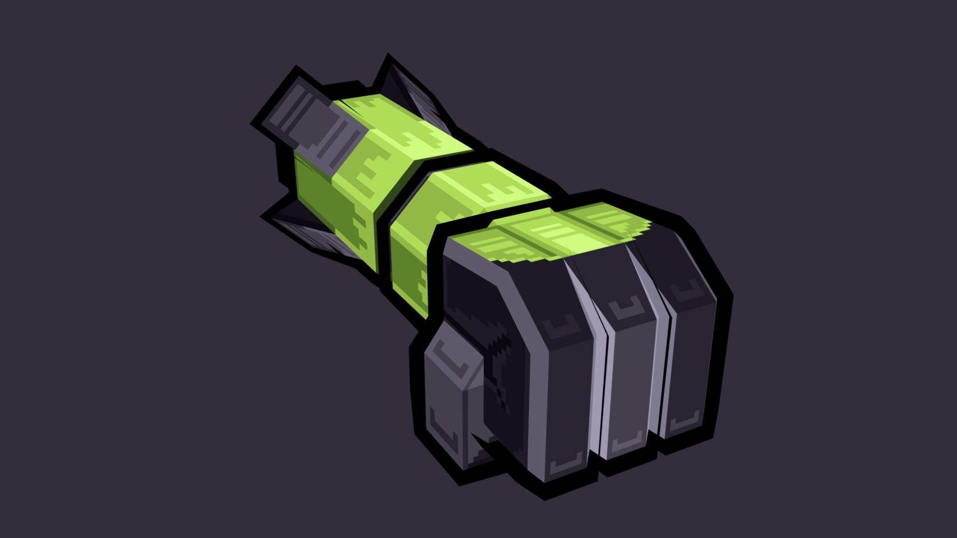 Mech Punch -Toonnel Raiders- - 3D model by Bysamy [cca8ecc] - Sketchfab