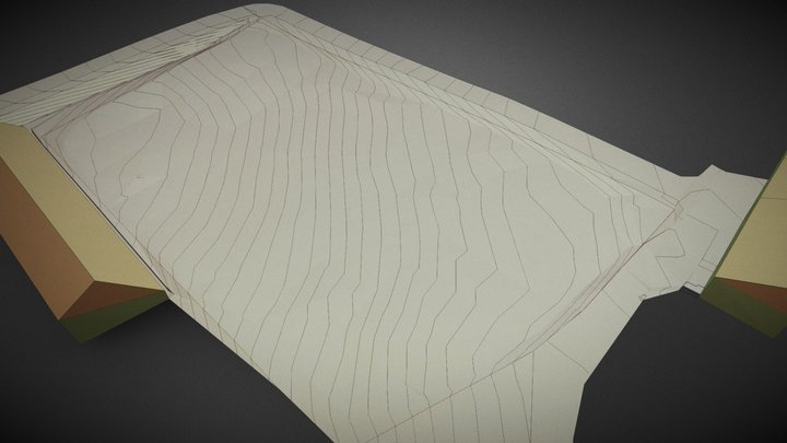 Contour_map 3D models - Sketchfab