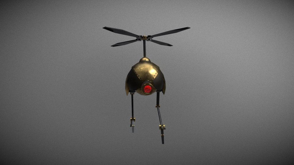 copter_bot - 3D model by Brinsley [cca9981] - Sketchfab