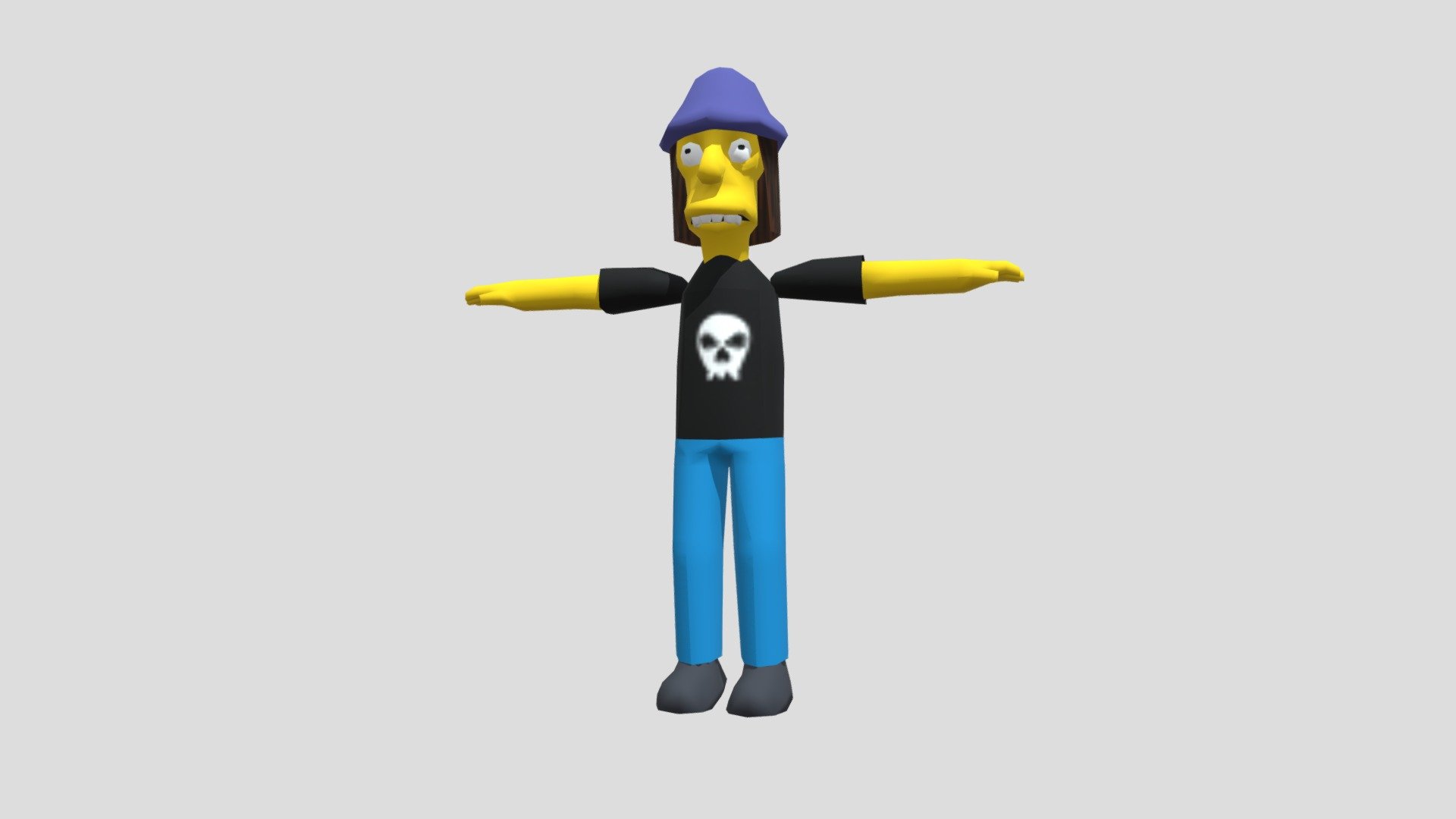 jimbo Hip Hop Dance (simpsons) - Download Free 3D model by vicente ...