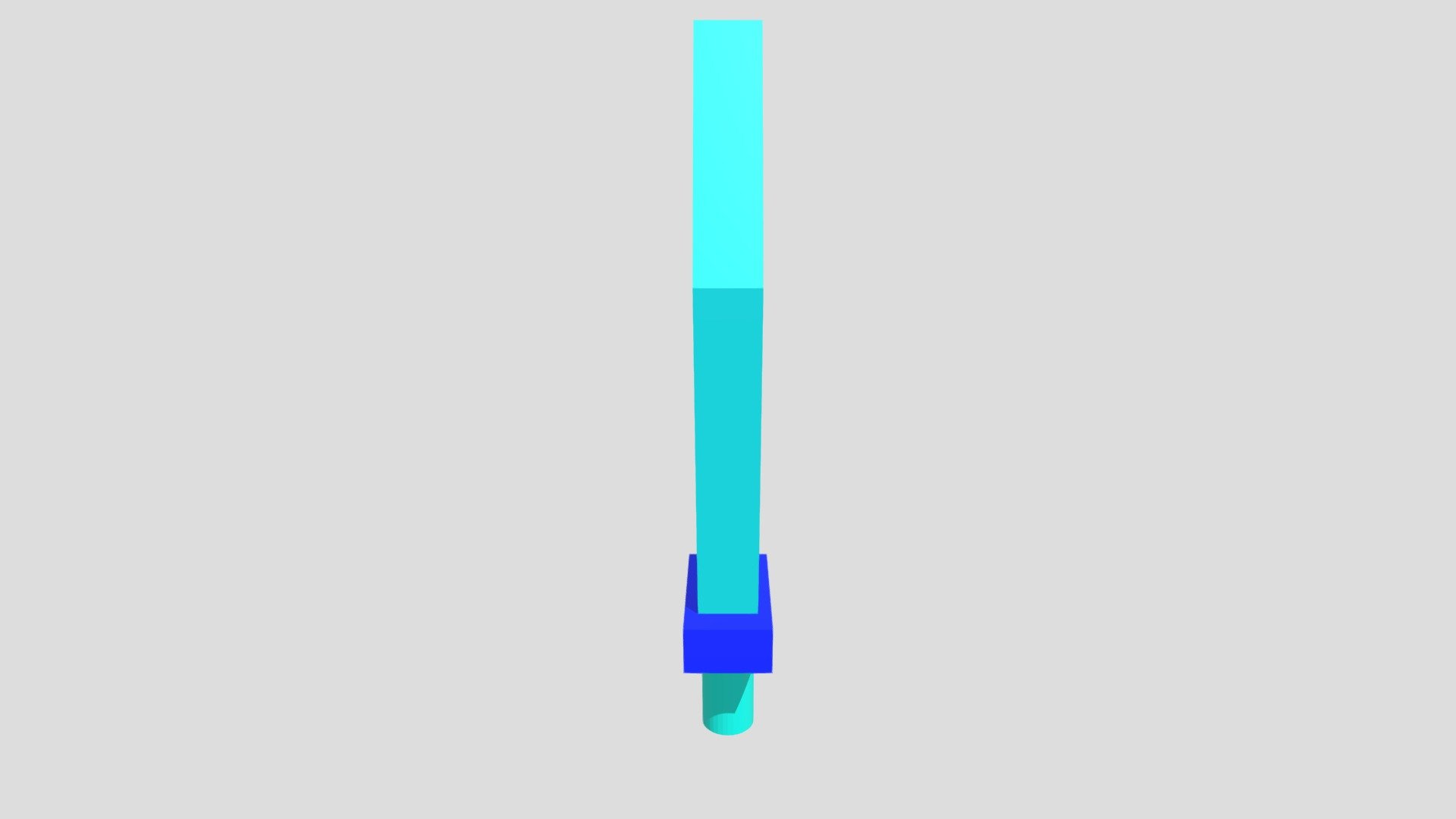 blue sword - 3D model by legame222 [ccaa8c6] - Sketchfab