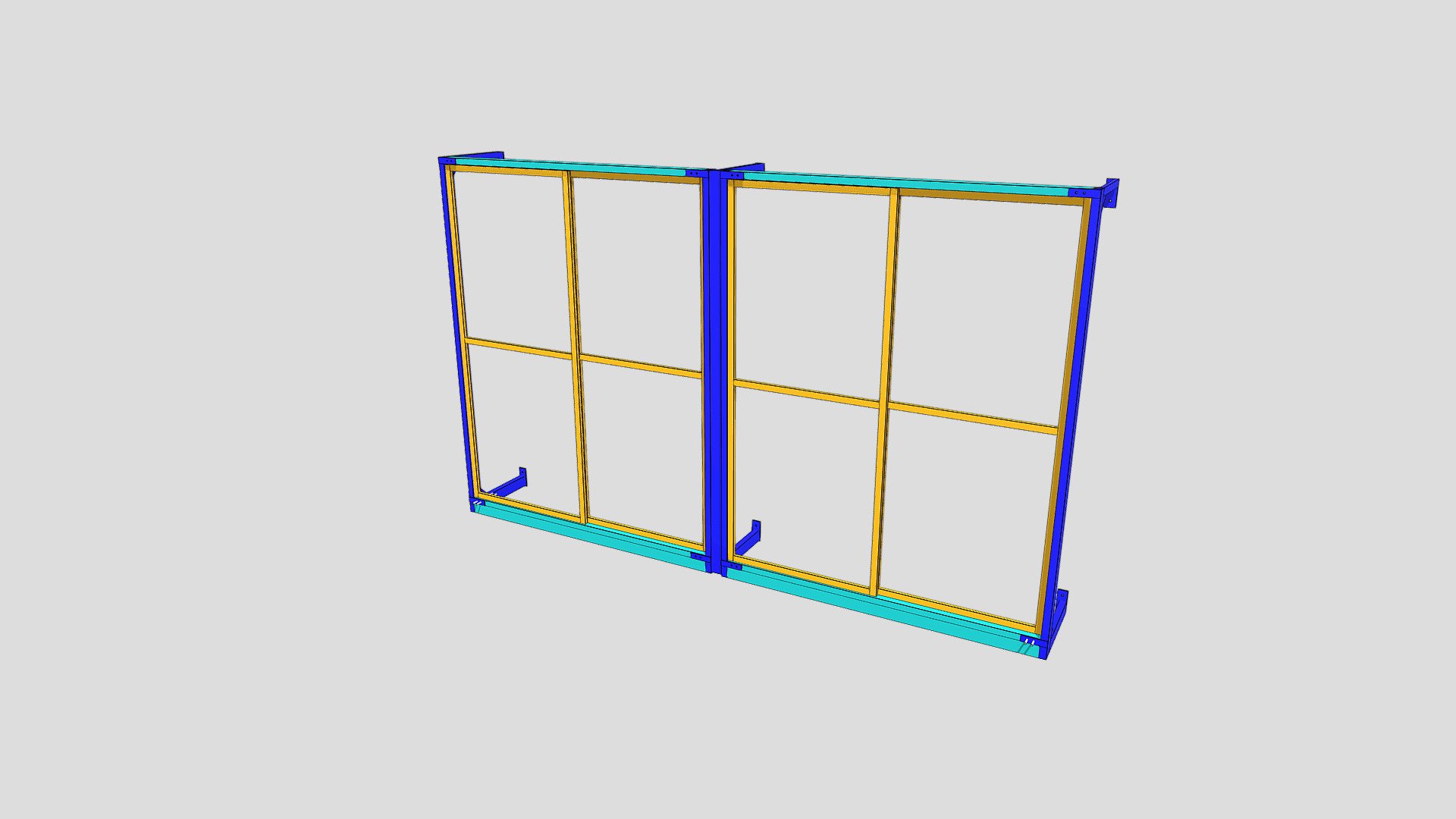 Sliding doors - 3D model by ProfSvarka71 (@Svarka71) [ccaaf45] - Sketchfab