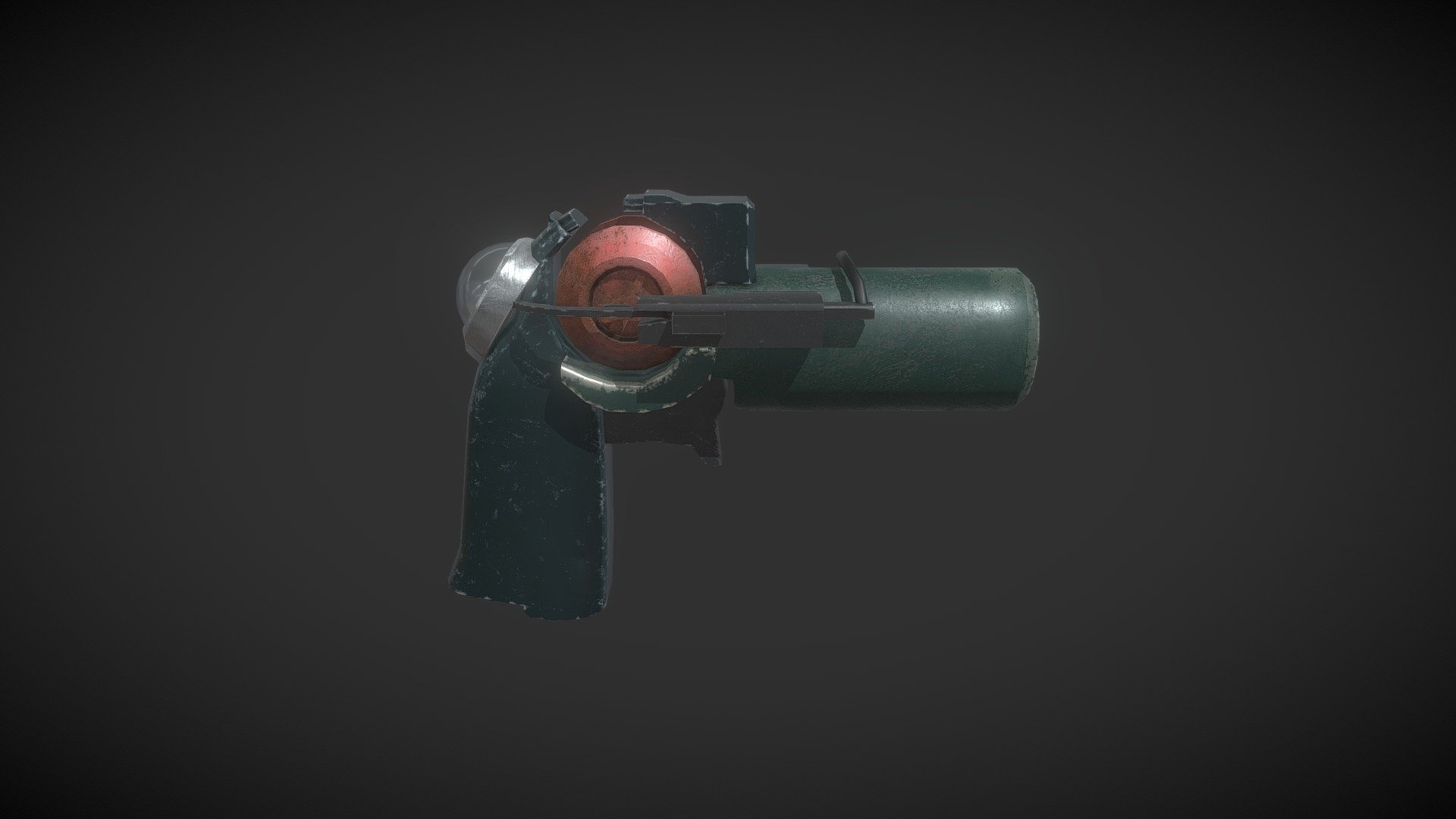 Scrap Hand Gun - 3D model by Ryan Koh (@RyanKoh) [ccada9f] - Sketchfab
