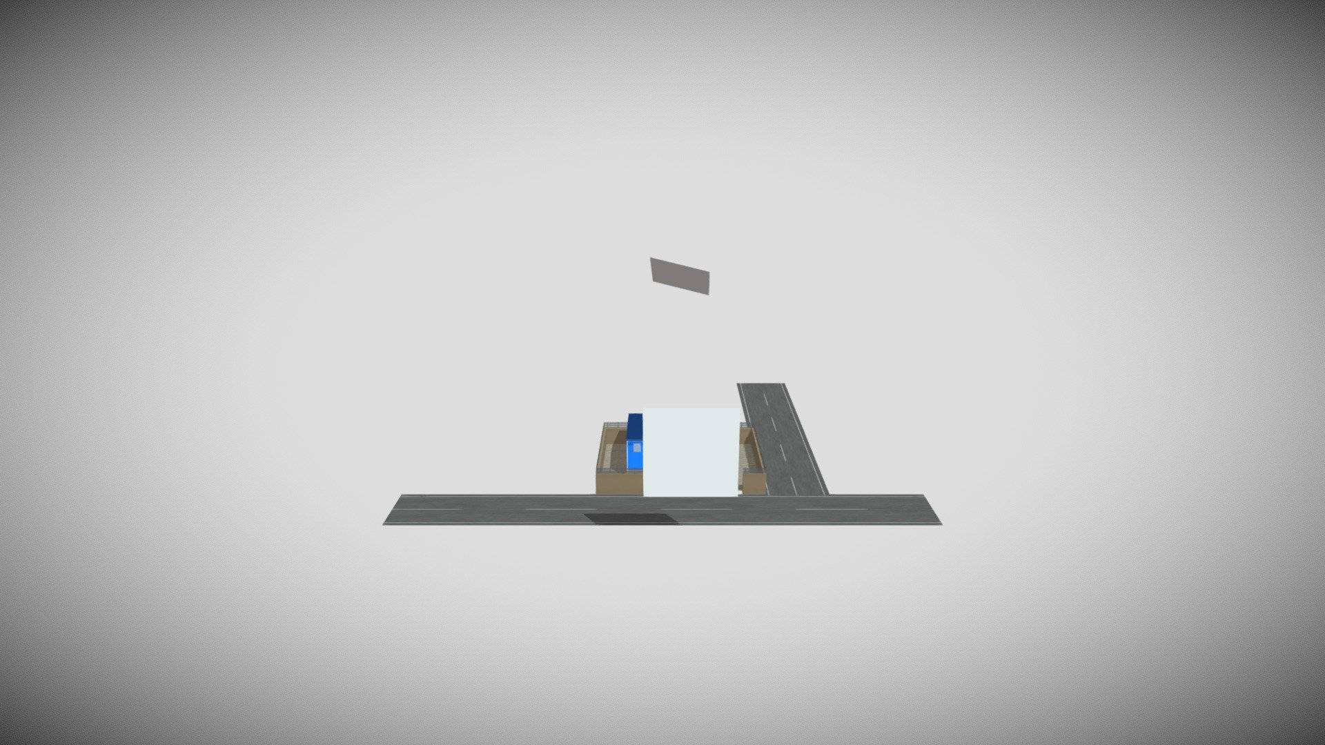 factory elevation with textures - 3D model by gowthamhrithik4 [ccae27f ...