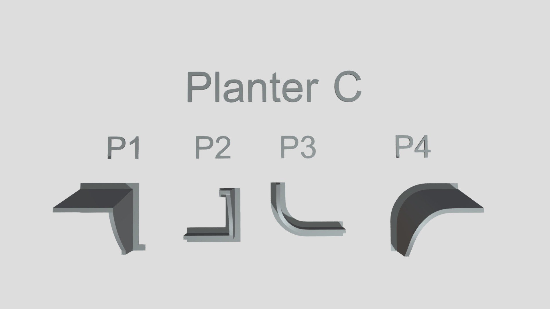 Planter C - 3D model by sohailoriginal [ccaed35] - Sketchfab