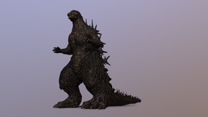 Godzilla-minus-one 3D models - Sketchfab