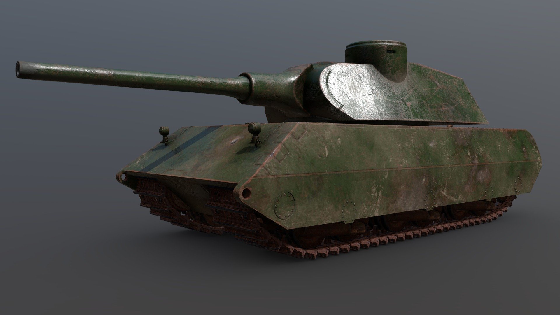 VK 100.01 (P) Super Heavy Tank - 3D model by Universe UA (@UniverseUA ...